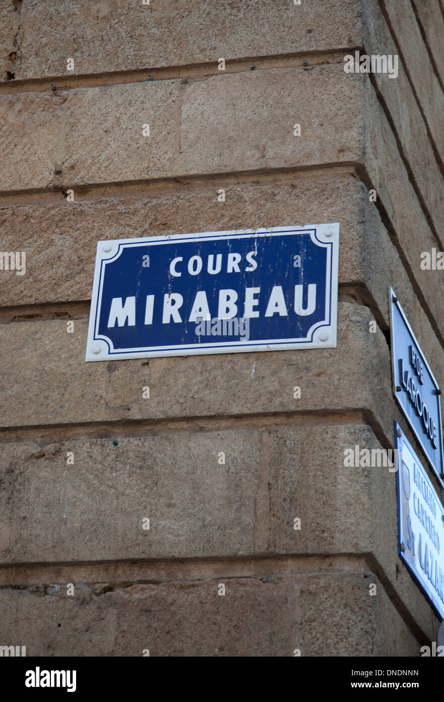 Rue mirabeau hi-res stock photography and images - Alamy