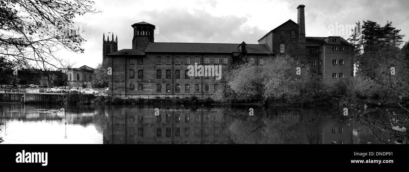 Old derby city england Black and White Stock Photos & Images - Alamy