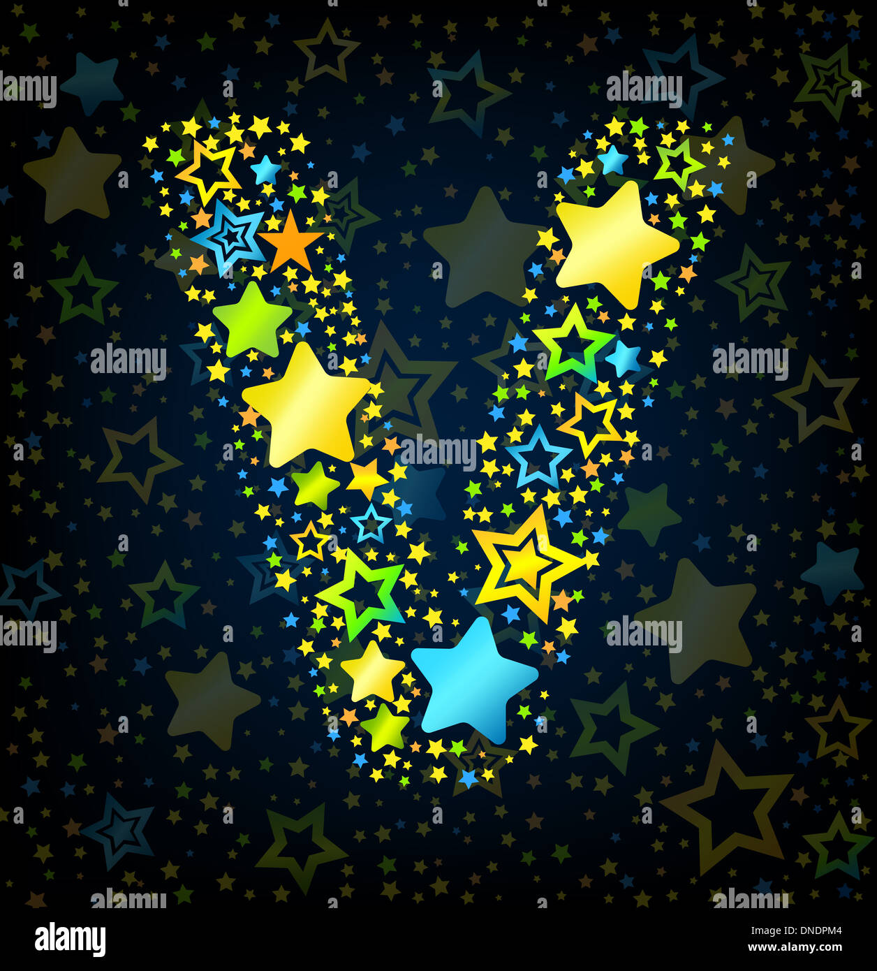 Cartoon letter v hi-res stock photography and images - Alamy