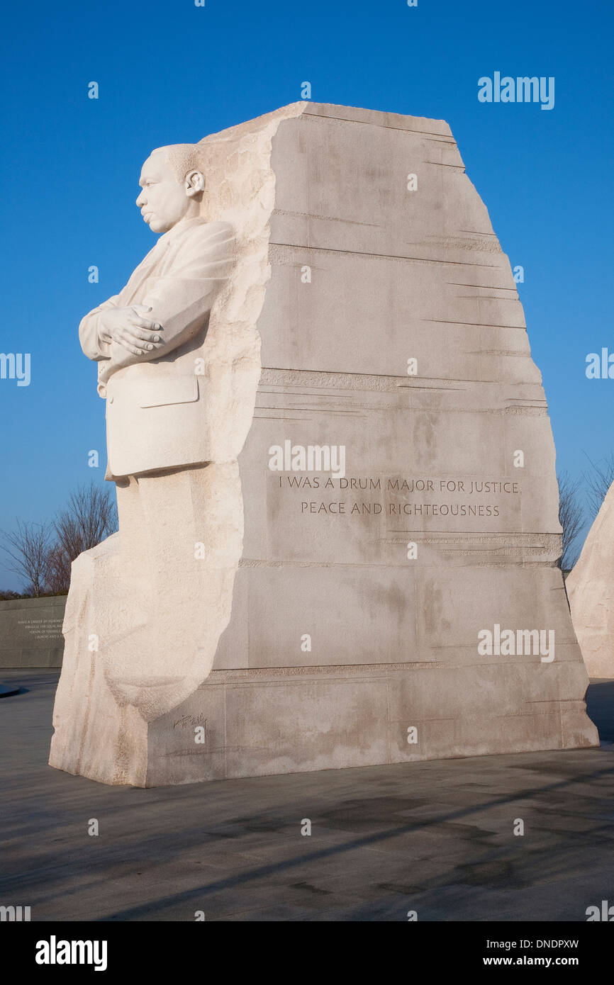The Martin Luther King Jr. Memorial, a monument to civil rights leader ...