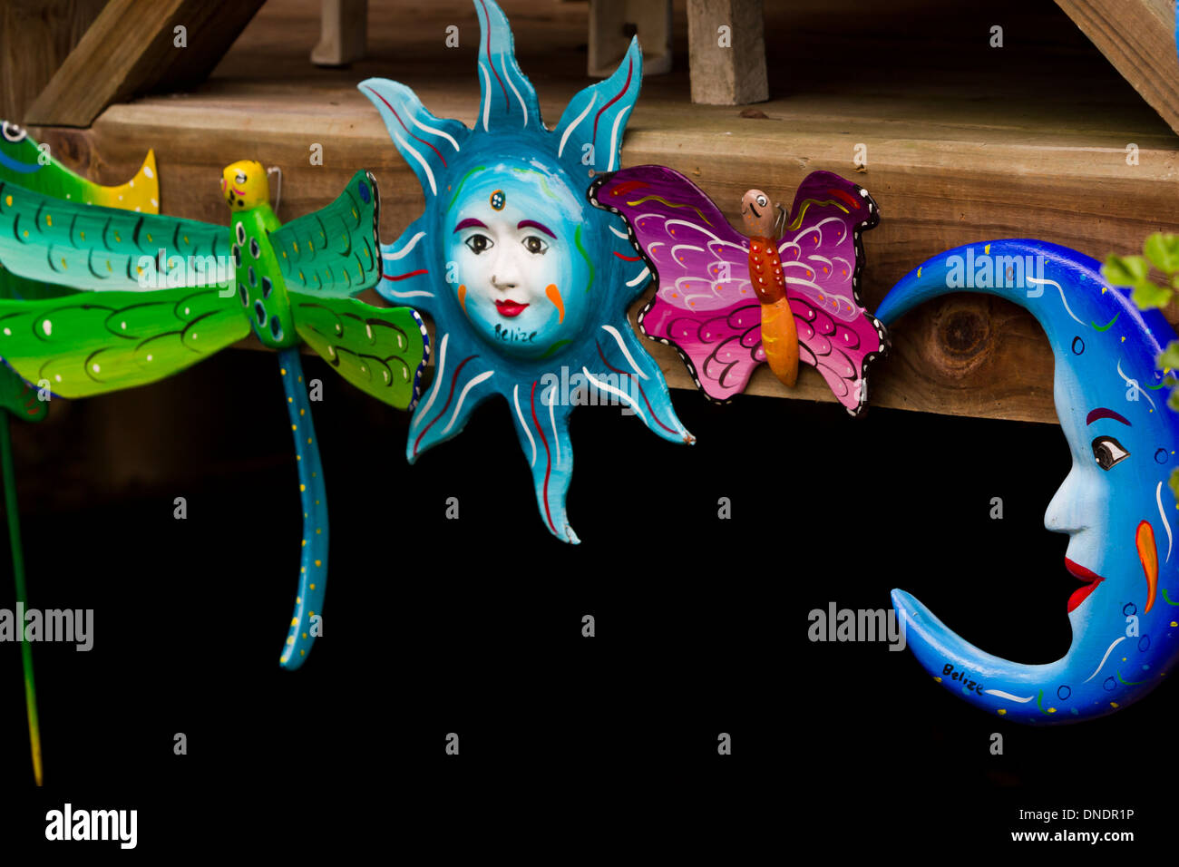 souvenir shop in Belize with hand made trinkets and decorations for ...