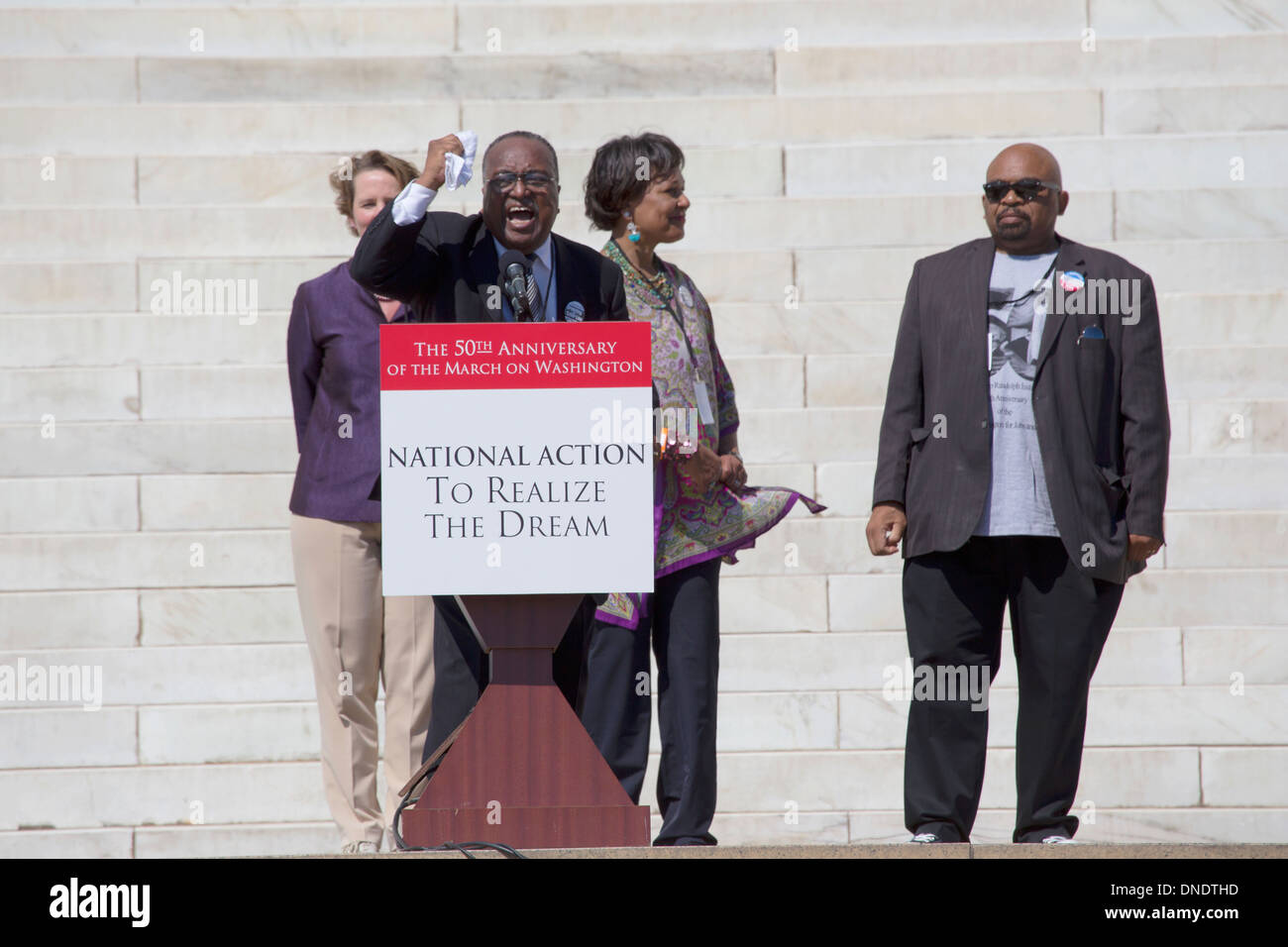 Charles Steele, former CEO SCLC speaks at the National Action to ...