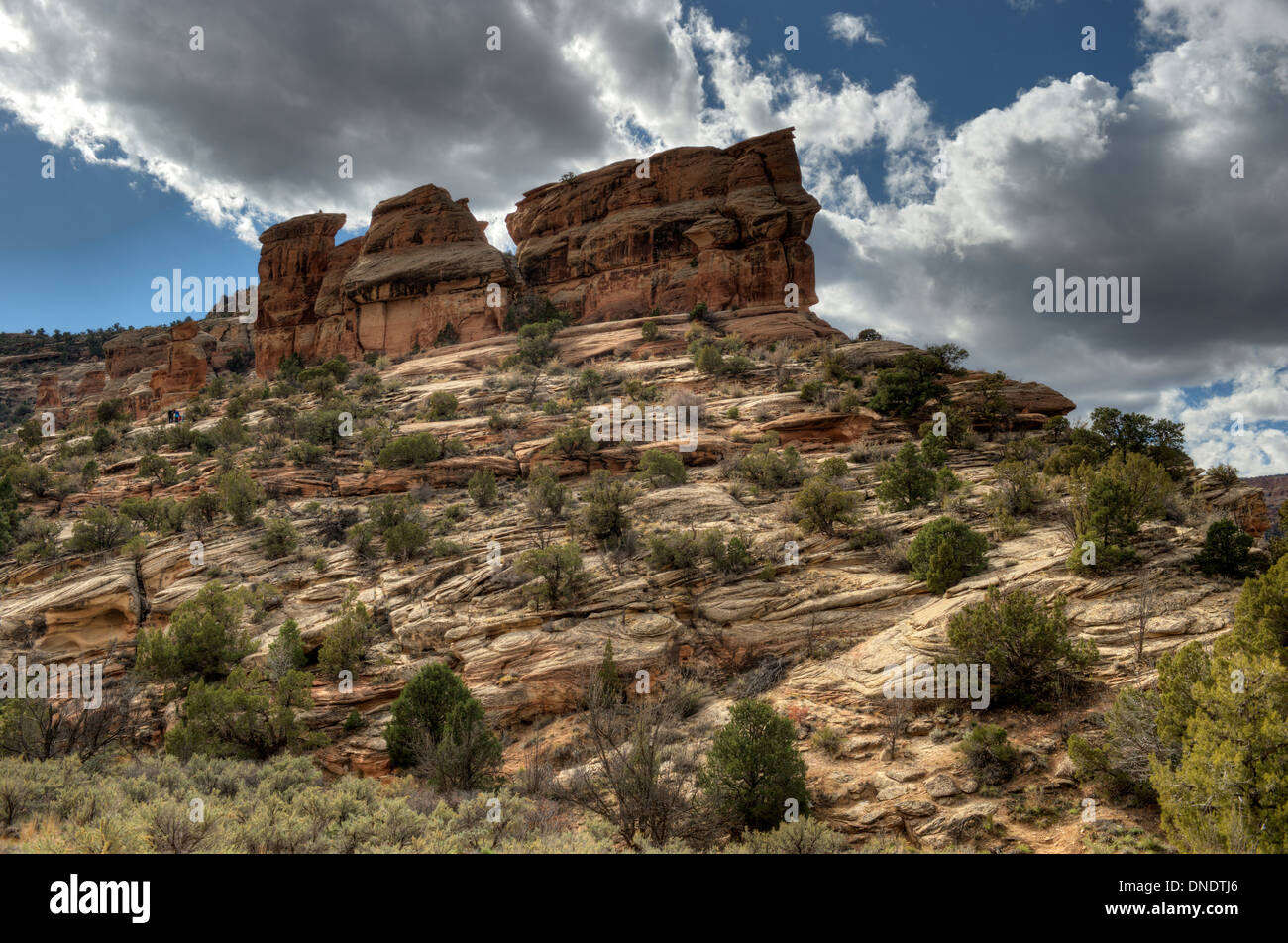 Devil's Kitchen in the Colorado National Monument Stock Photo - Alamy