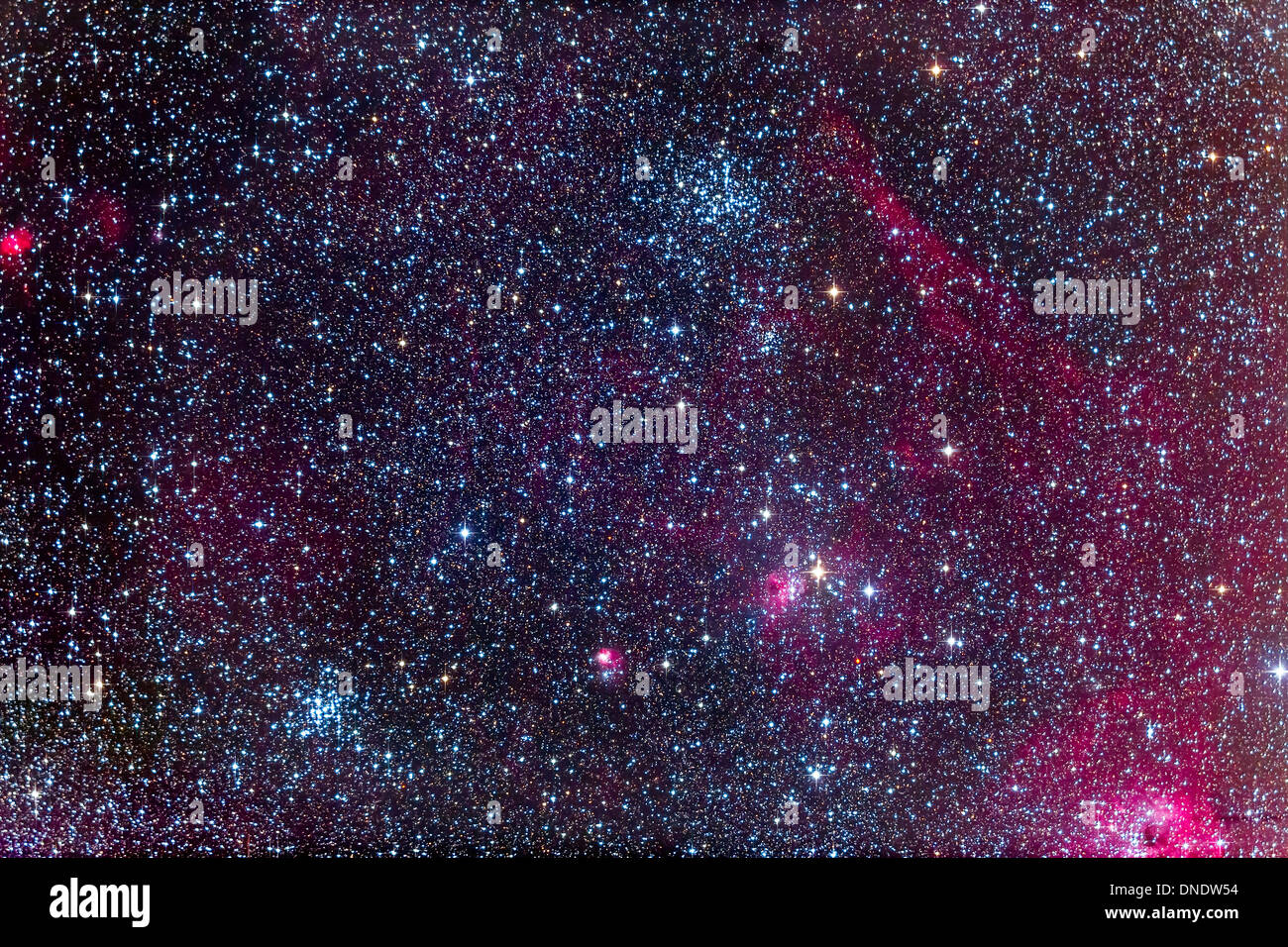 The Pinwheel Cluster and Starfish Cluster in the constellation Auriga ...