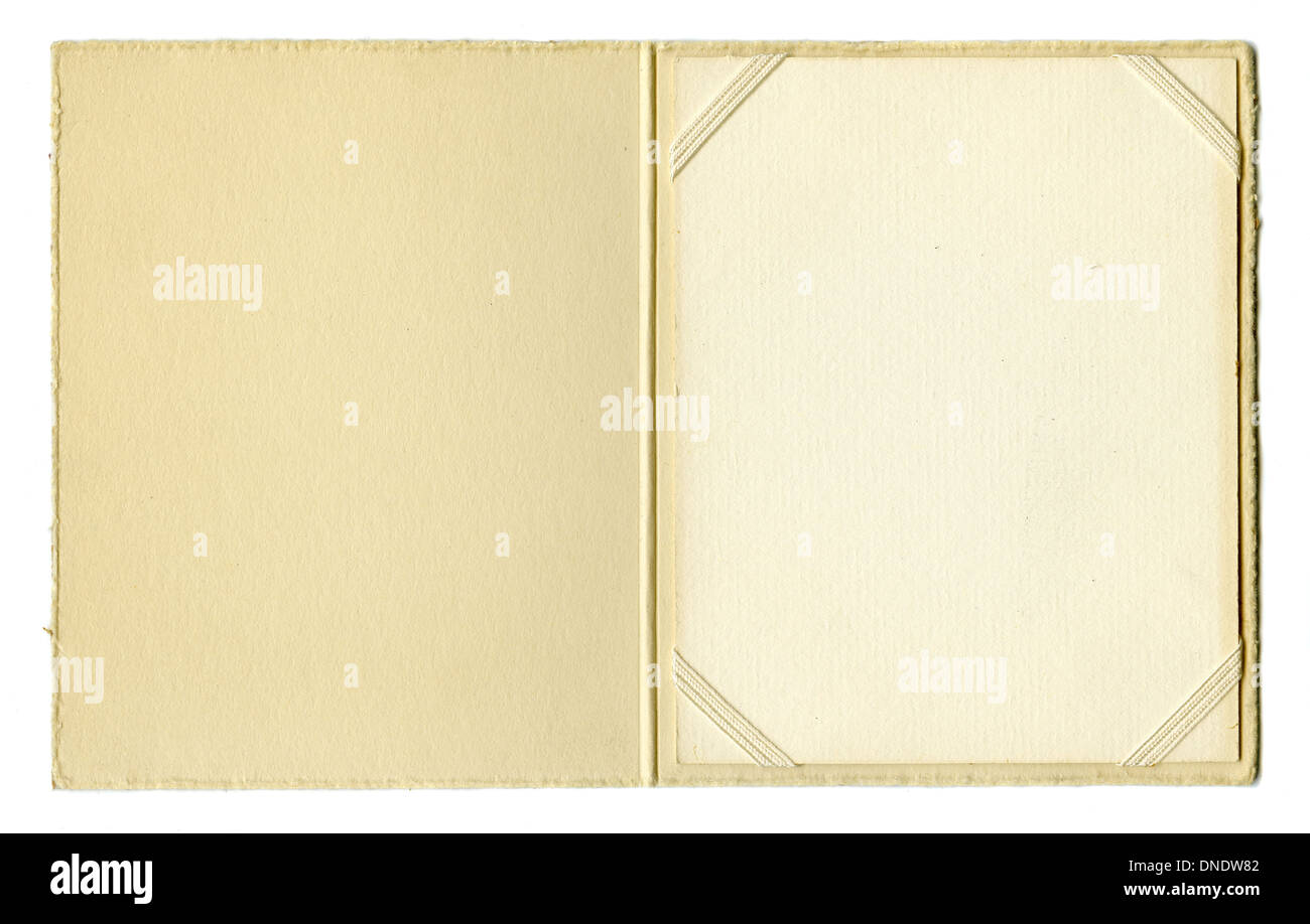 Blank photo frame paper Cut Out Stock Images & Pictures - Alamy