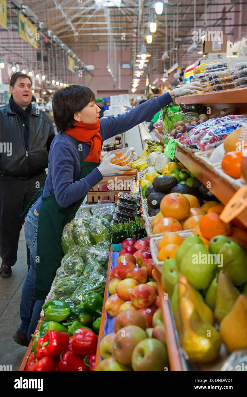 Washington, DC - Historic Eastern Market on Capitol Hill Stock Photo ...
