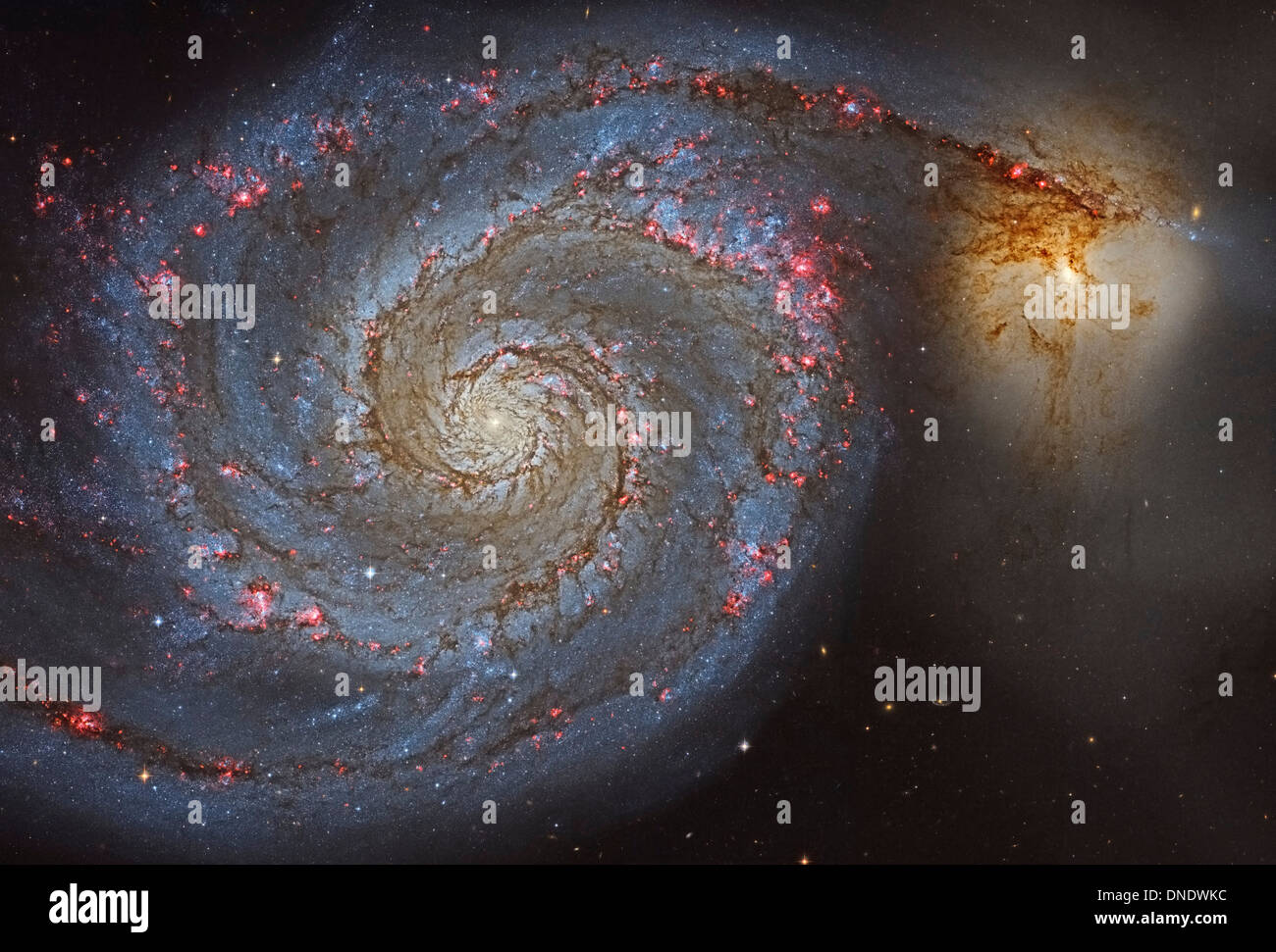 Spiral colliding stars hi-res stock photography and images - Alamy