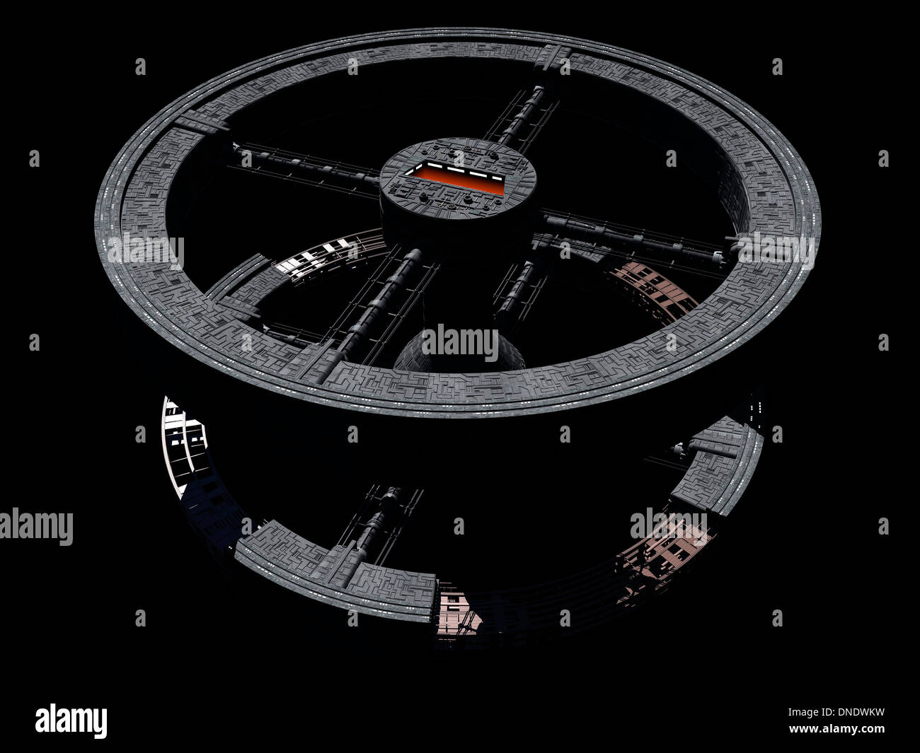 Space station from 2001: A Space Odyssey Stock Photo - Alamy