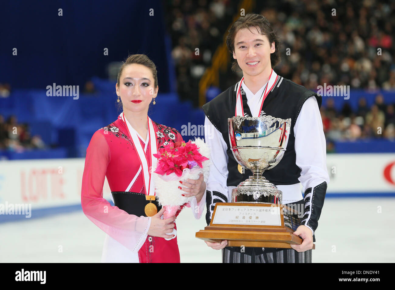 Saitama Super Arena, Saitama, Japan. 23rd Dec, 2013. Cathy Reed & Chris ...