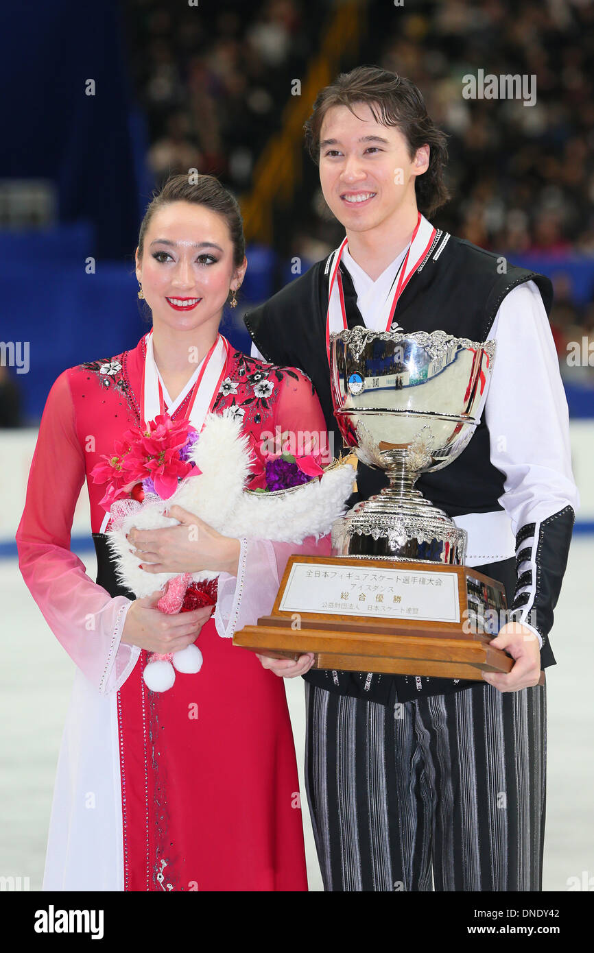 Saitama Super Arena, Saitama, Japan. 23rd Dec, 2013. Cathy Reed & Chris ...