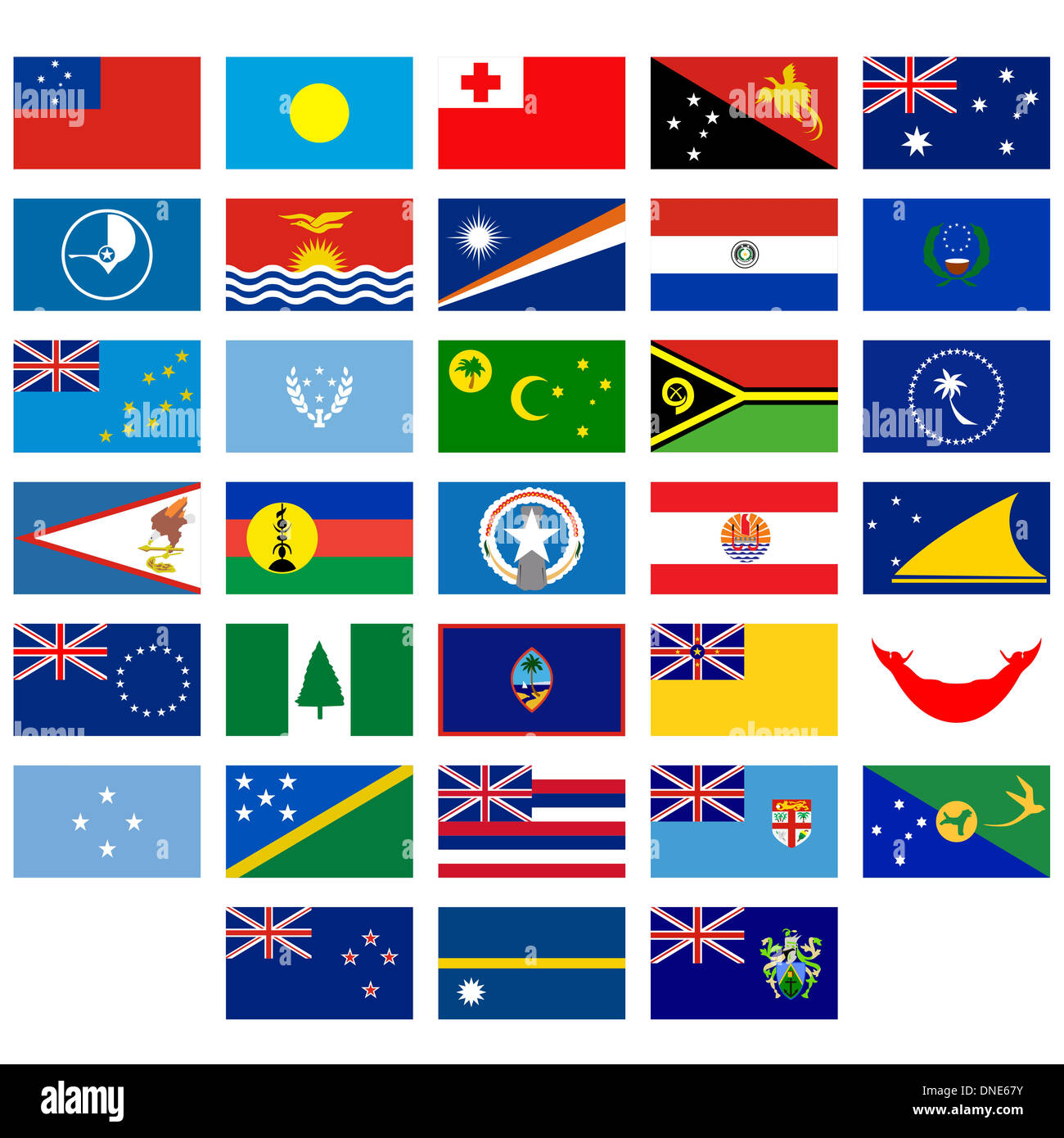 Badges with flags of different countries. The illustration on a white ...