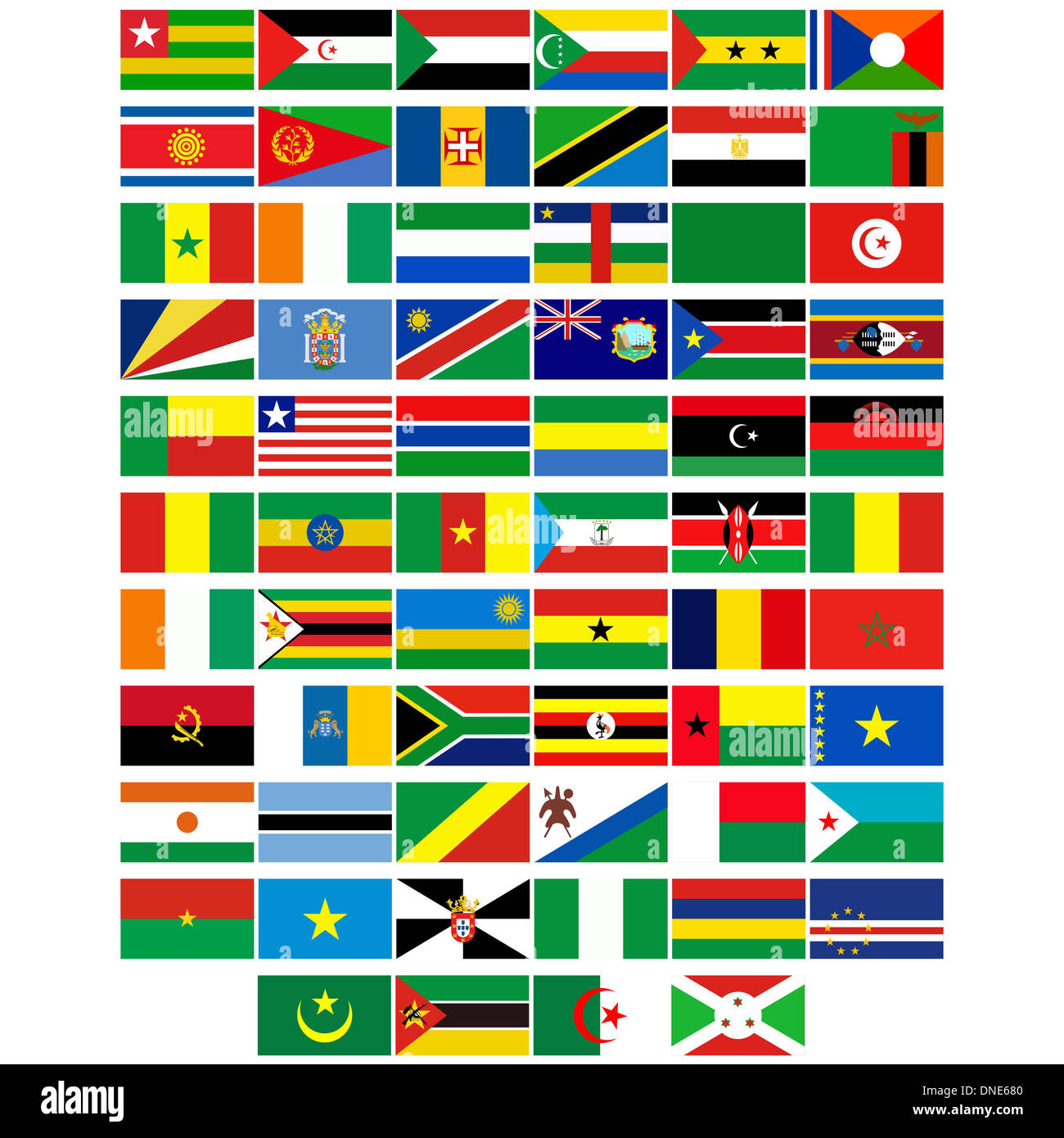 Badges with flags of different countries. The illustration on a white ...