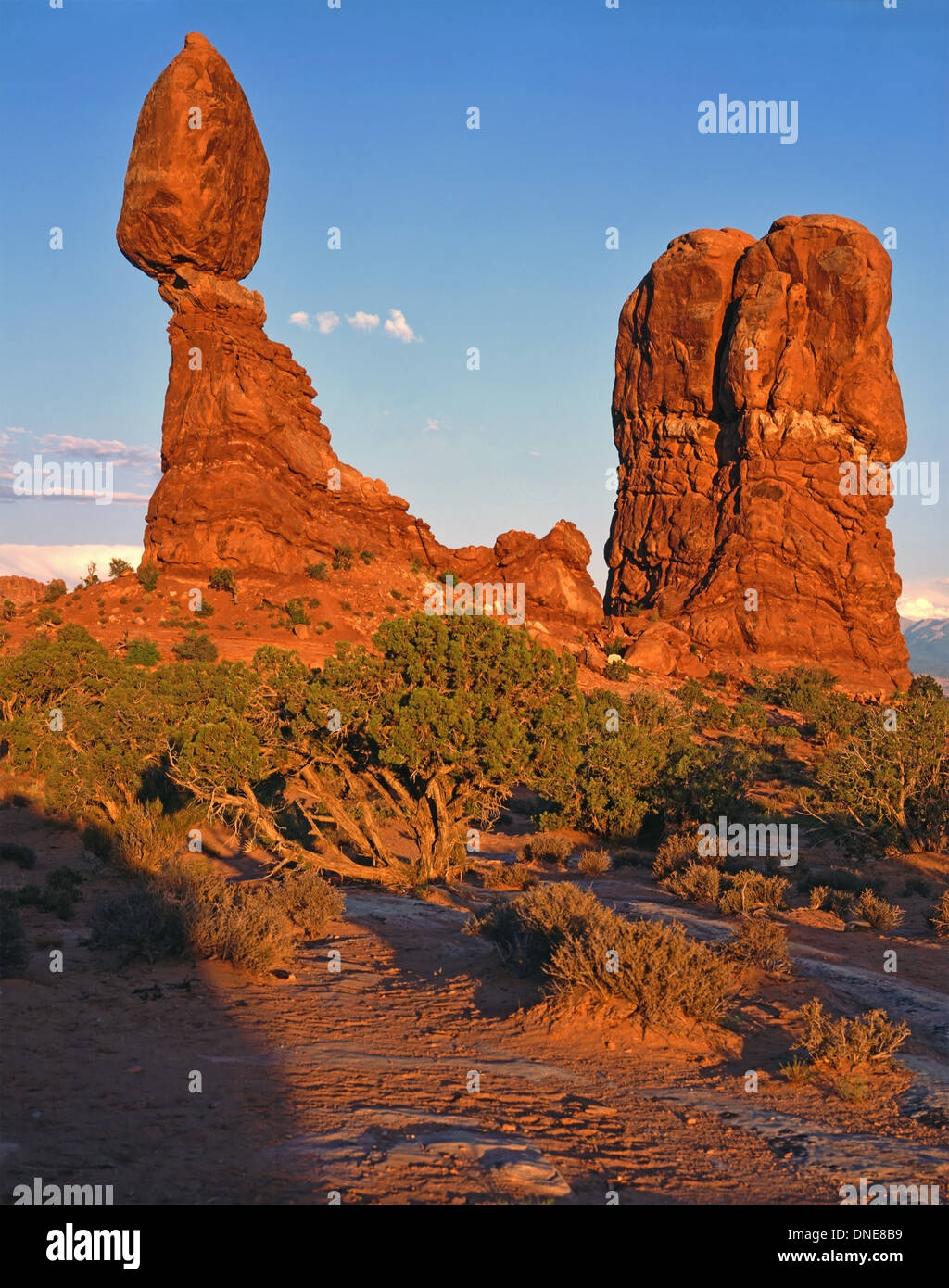Balanced Rock, Utah Stock Photo - Alamy
