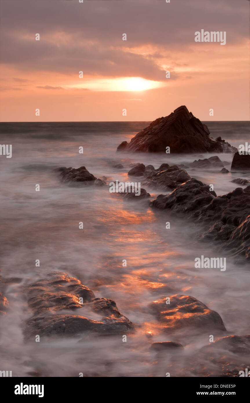 Sandymouth Bay, Cornwall, UK Stock Photo - Alamy