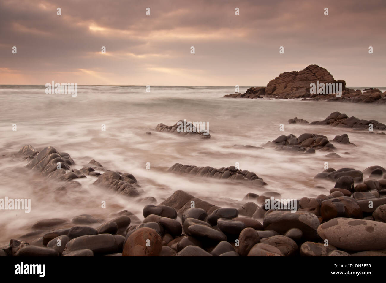 Sandymouth Bay, Cornwall, UK Stock Photo - Alamy