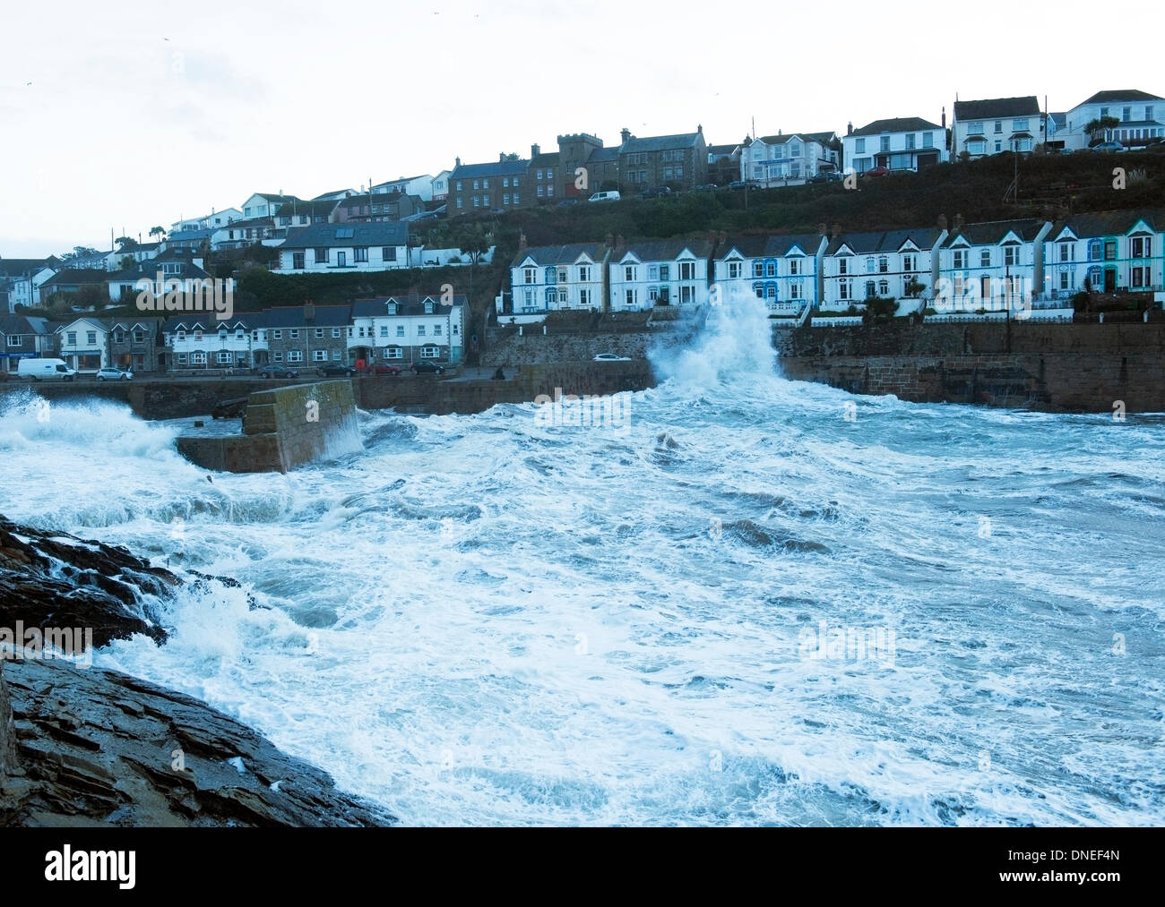 Christmas Eve winter storm with large seas and heavy winds batter ...