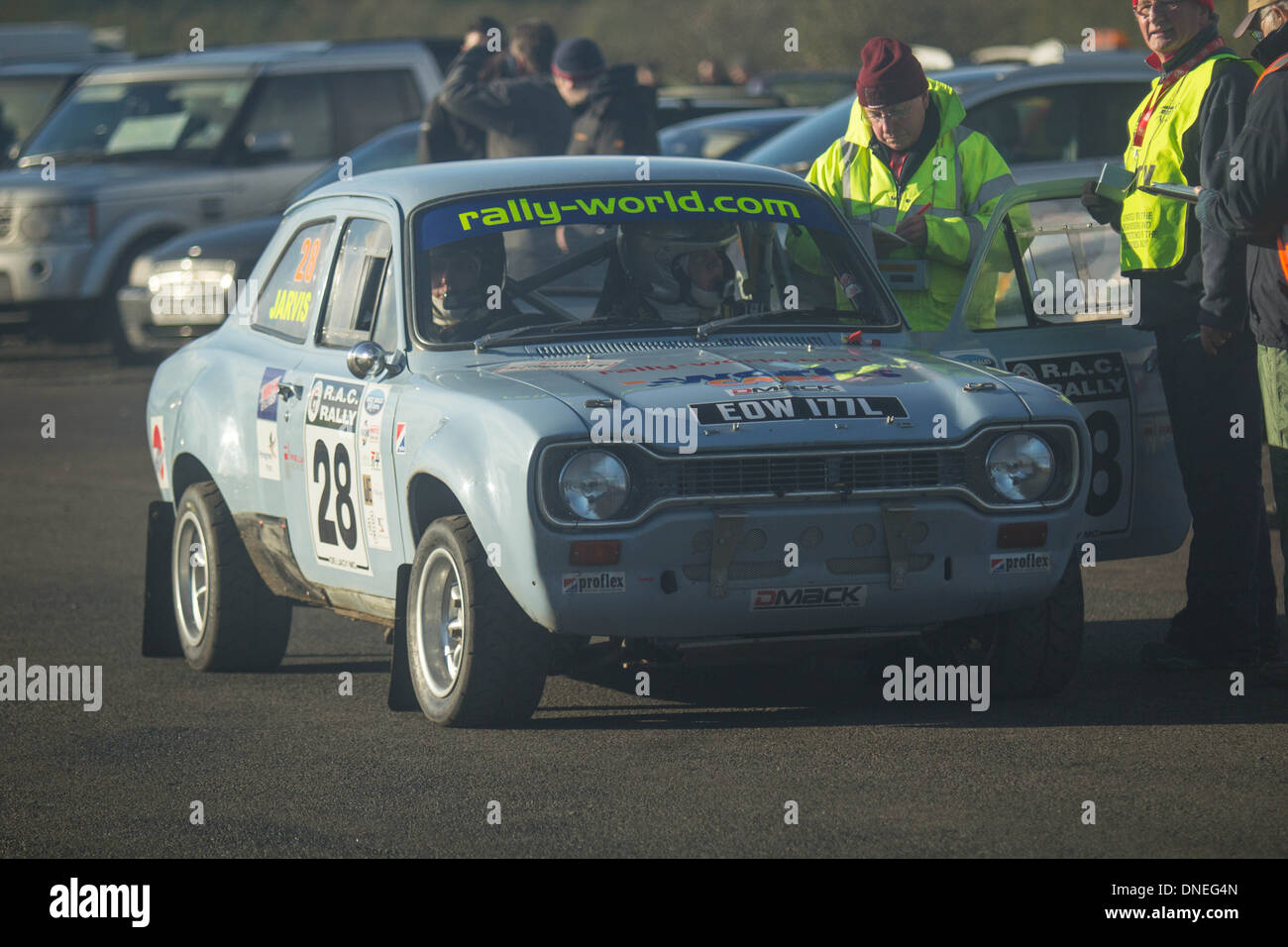 Rallycross at Croft Circuit Stock Photo - Alamy