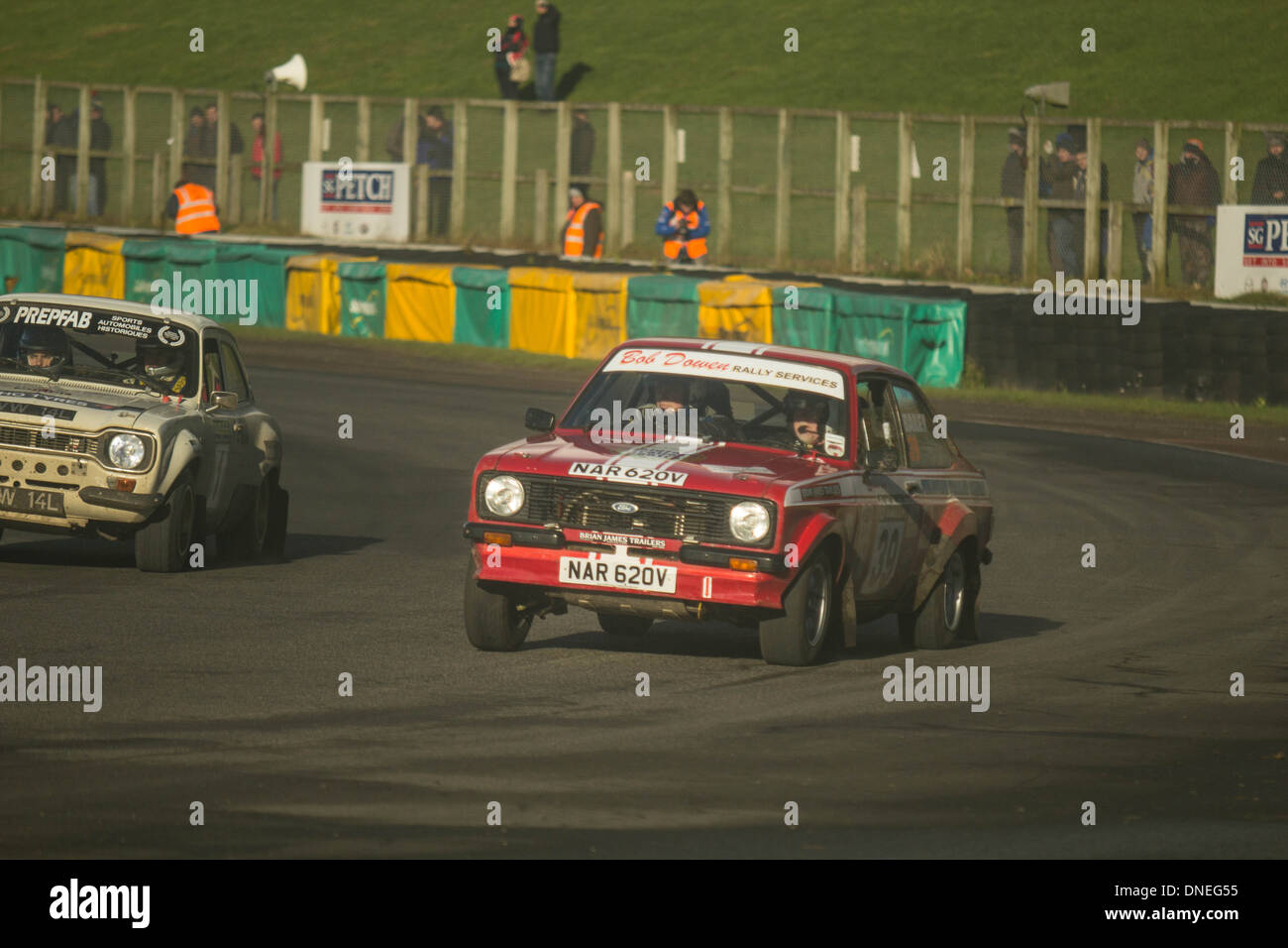 Rallycross at Croft Circuit Stock Photo - Alamy