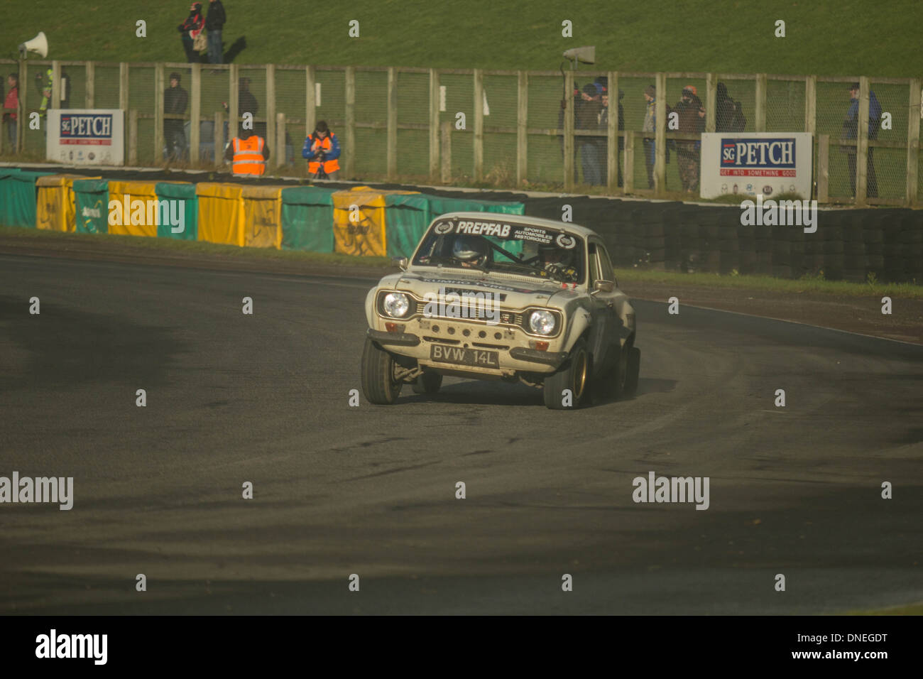 Rallycross at Croft Circuit Stock Photo - Alamy