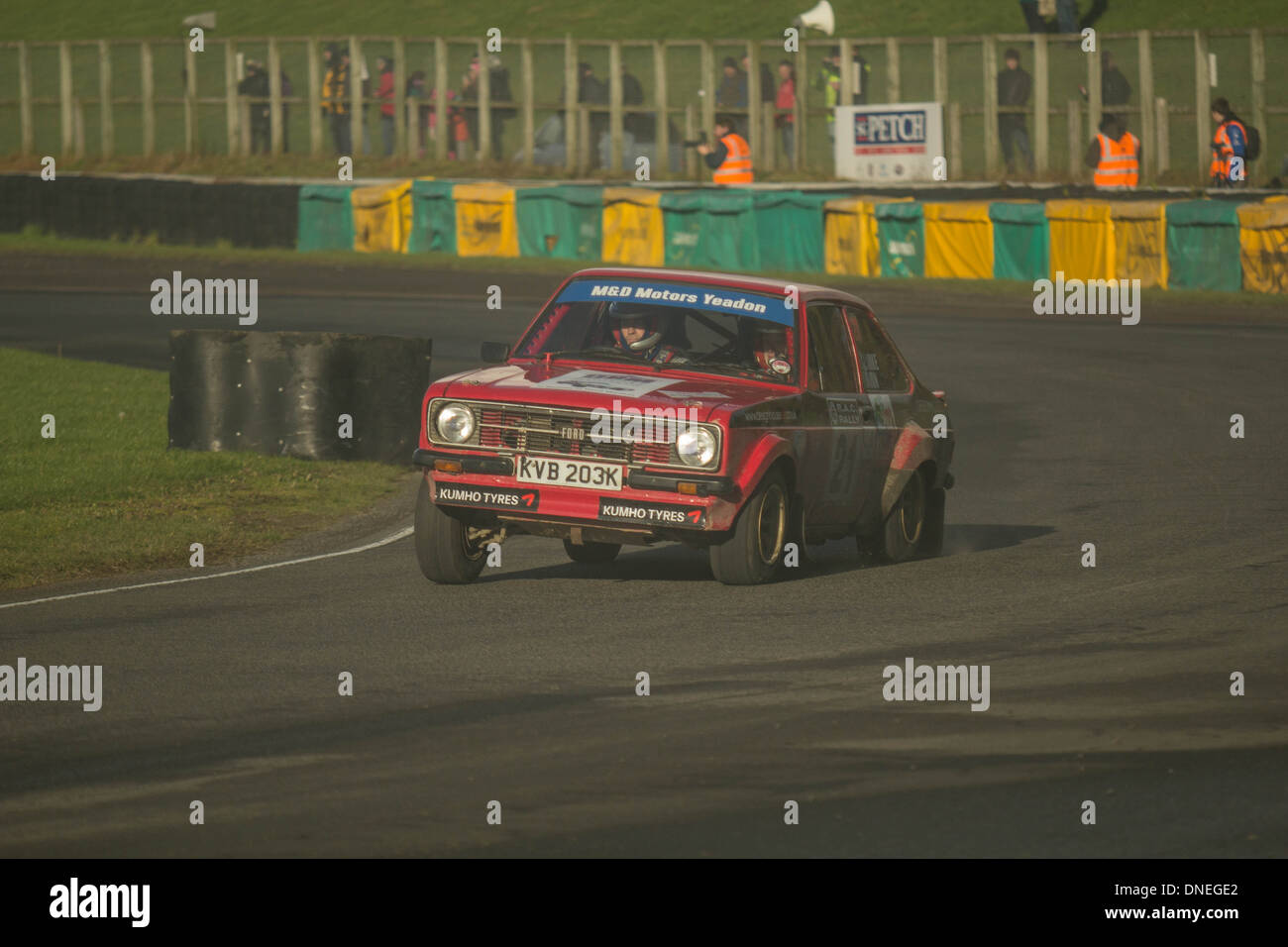 Rallycross at Croft Circuit Stock Photo - Alamy