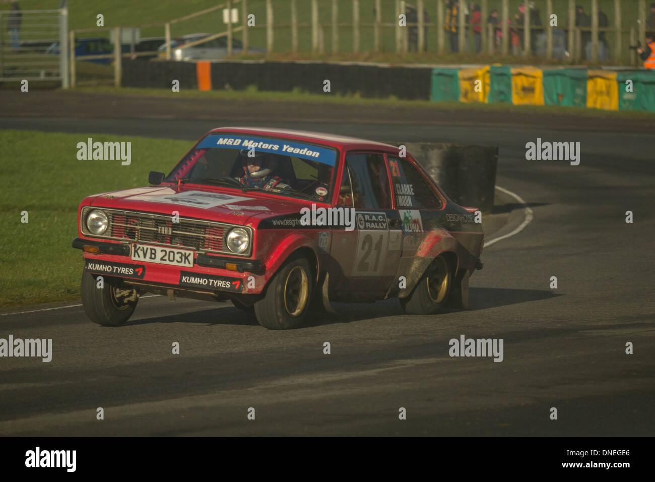 Rallycross at Croft Circuit Stock Photo - Alamy