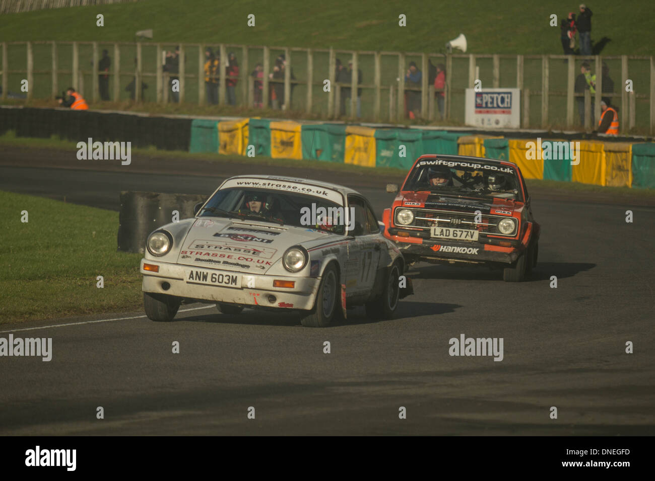 Rallycross at Croft Circuit Stock Photo - Alamy