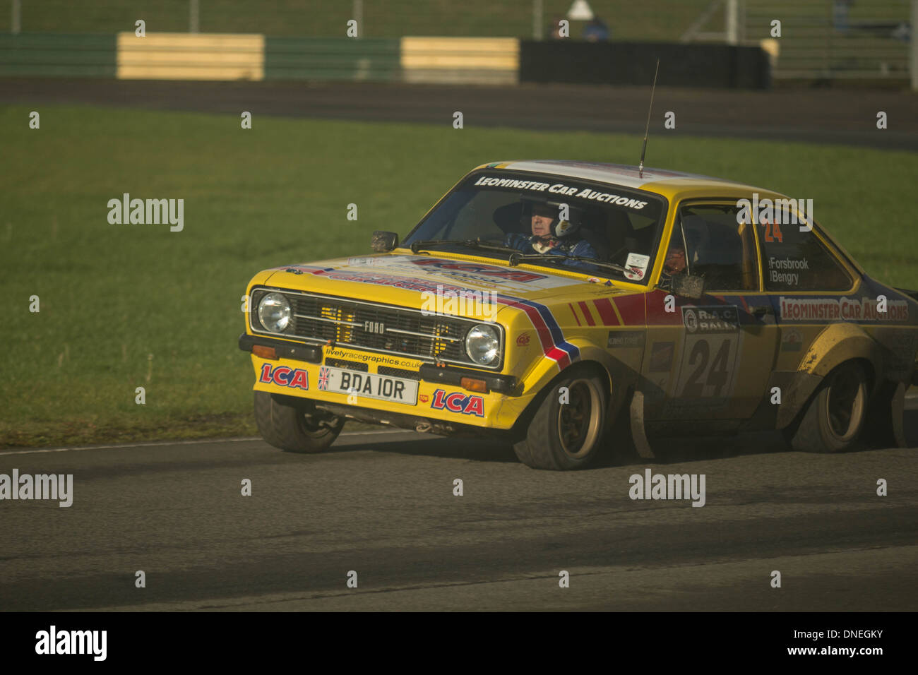 Rallycross at Croft Circuit Stock Photo - Alamy