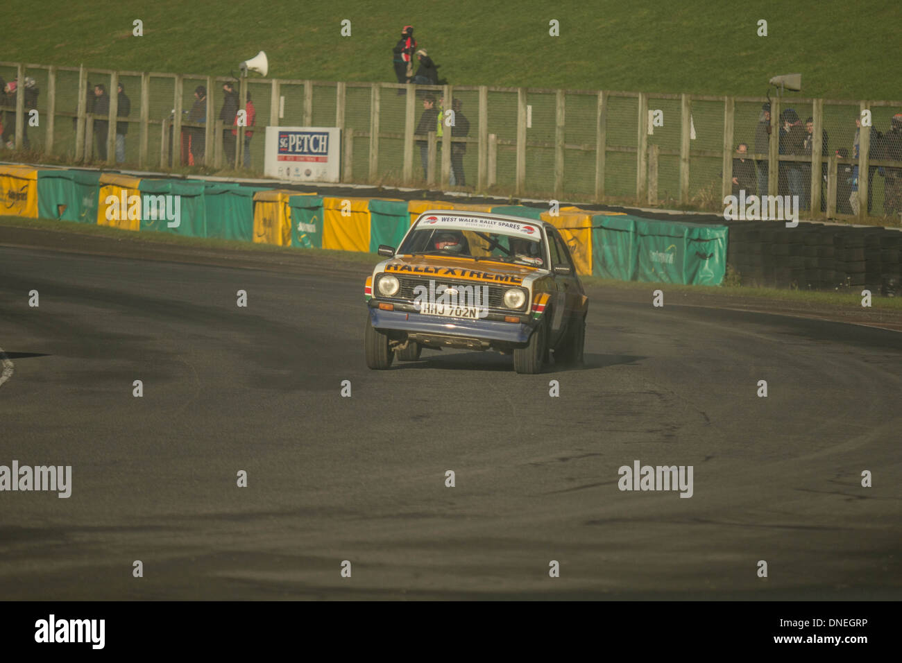 Rallycross at Croft Circuit Stock Photo - Alamy