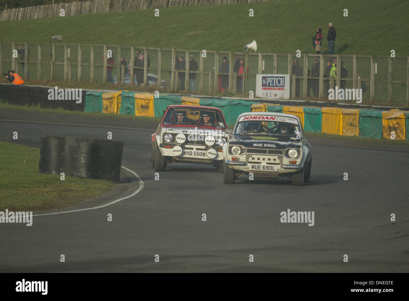 Rallycross at Croft Circuit Stock Photo - Alamy