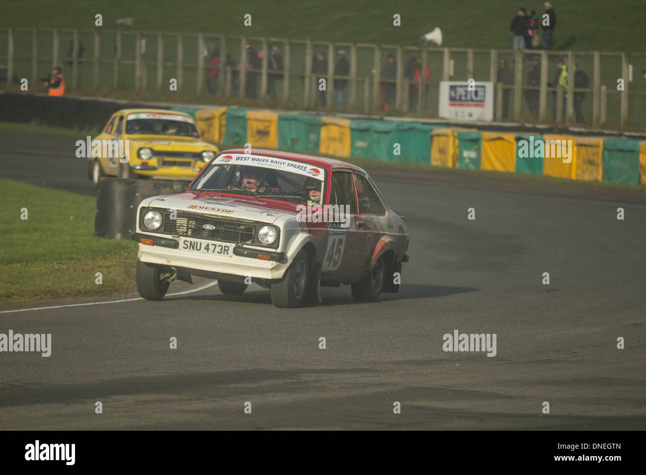 Rallycross at Croft Circuit Stock Photo - Alamy