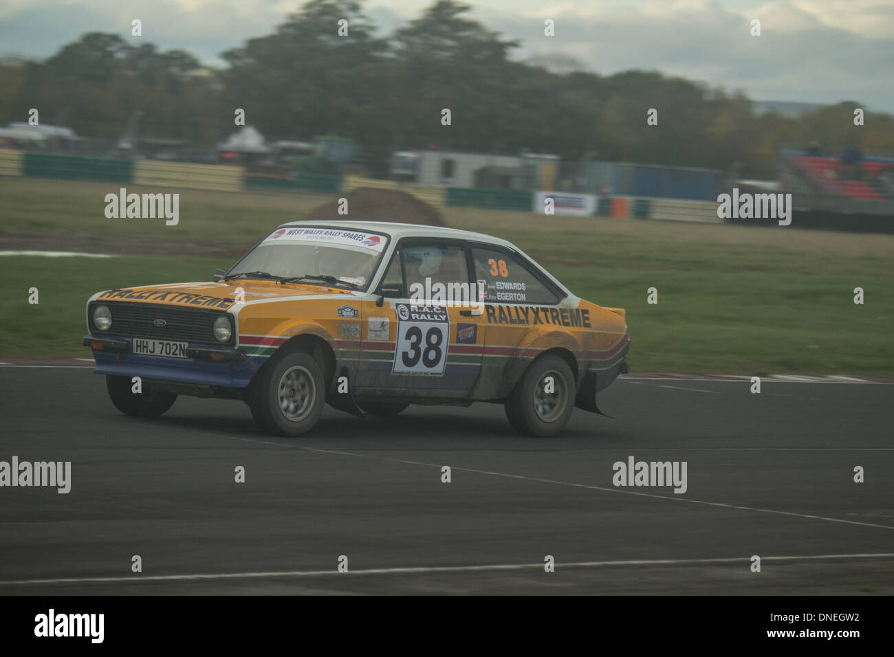 Rallycross at Croft Circuit Stock Photo - Alamy