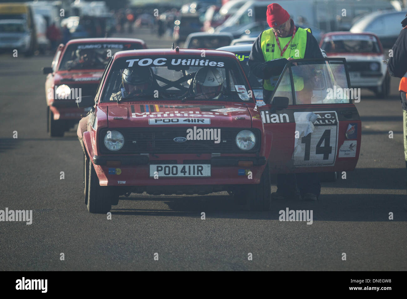 Rallycross at Croft Circuit Stock Photo - Alamy