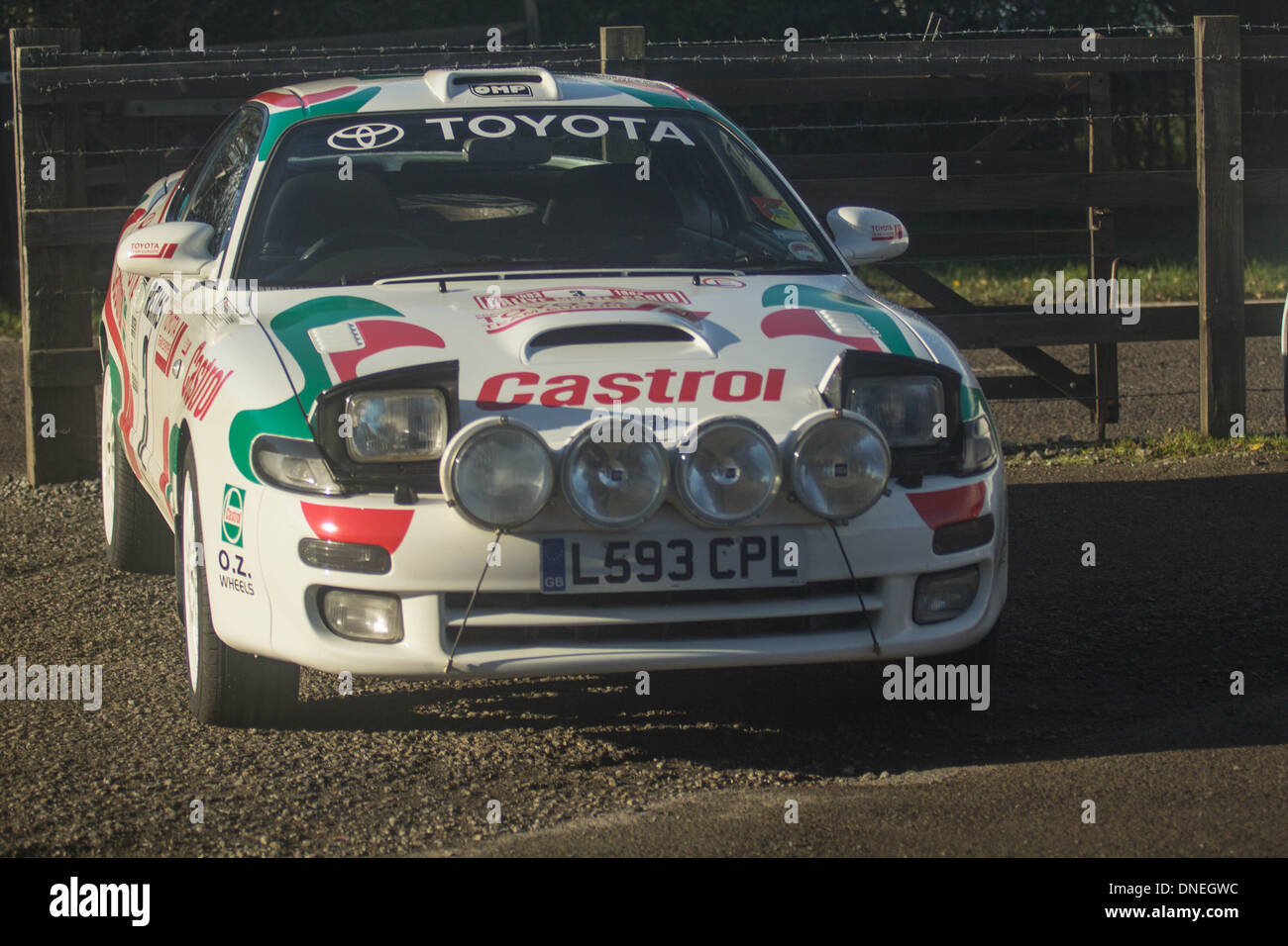Rallycross at Croft Circuit Stock Photo - Alamy