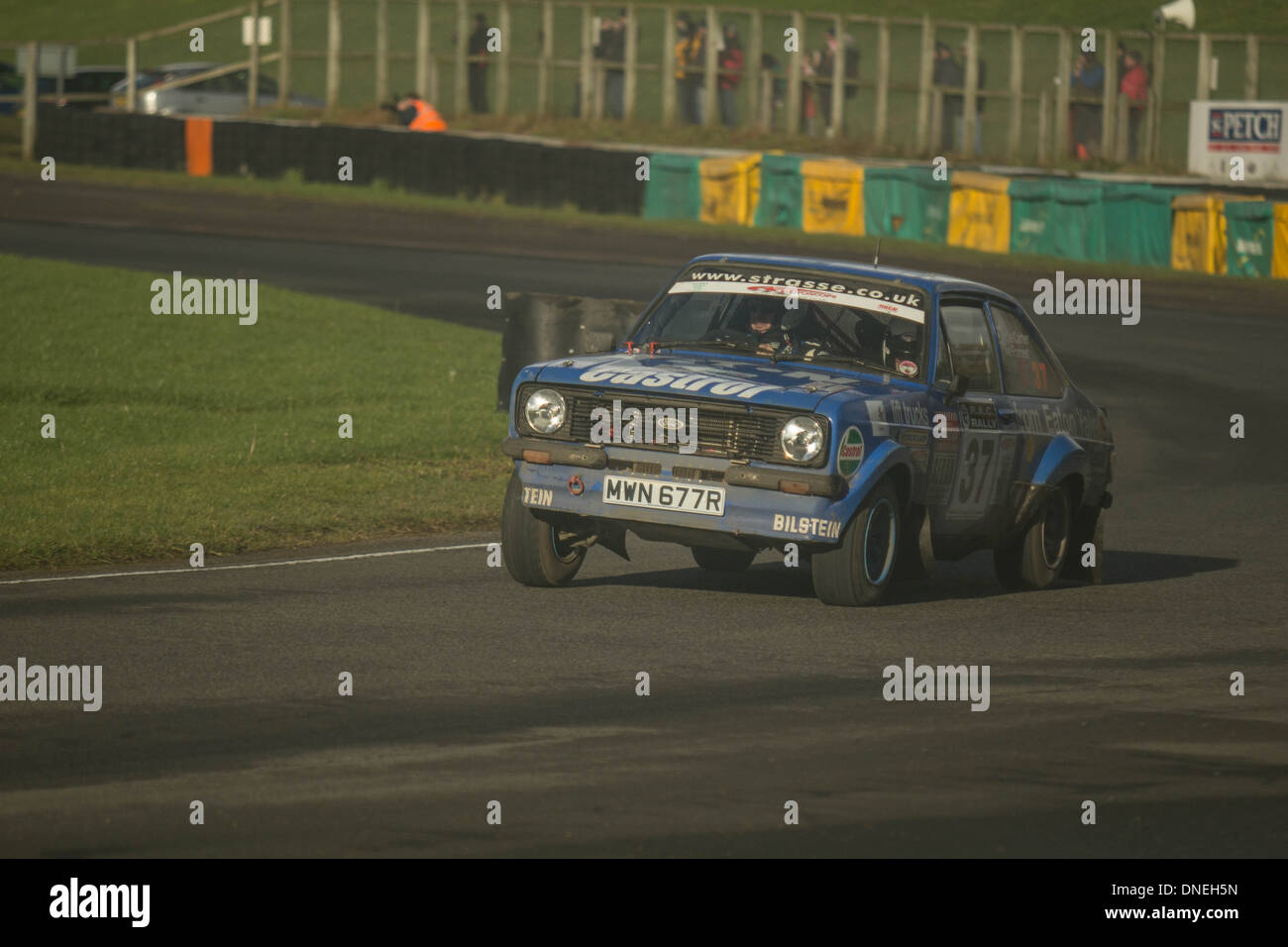 Rallycross at Croft Circuit Stock Photo - Alamy
