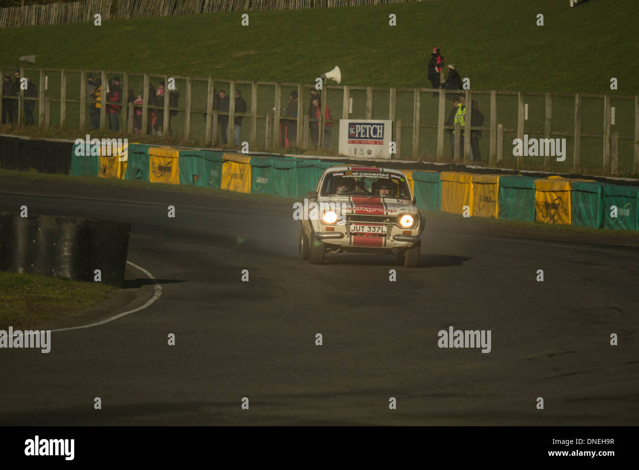 Rallycross at Croft Circuit Stock Photo - Alamy
