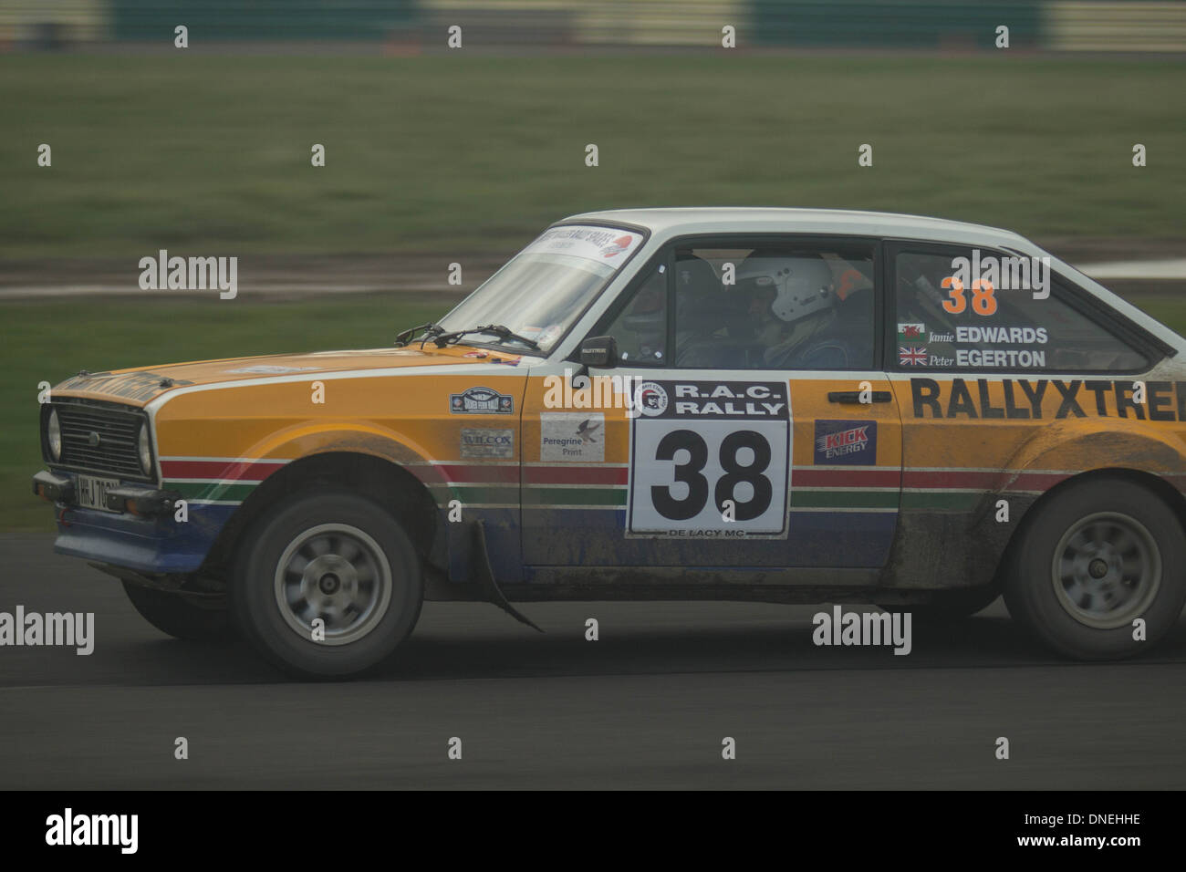 Rallycross at Croft Circuit Stock Photo - Alamy