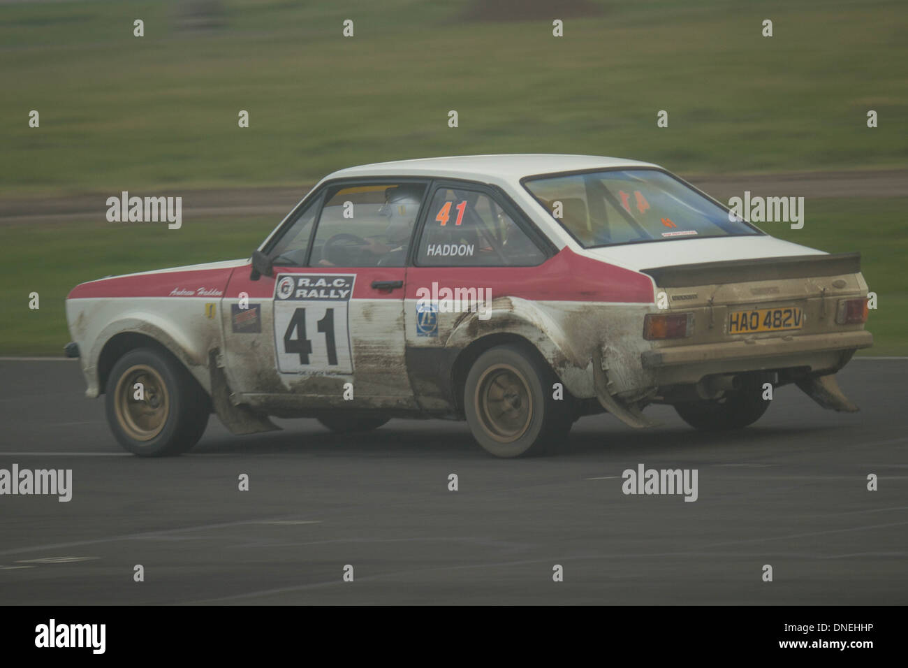 Rallycross at Croft Circuit Stock Photo - Alamy