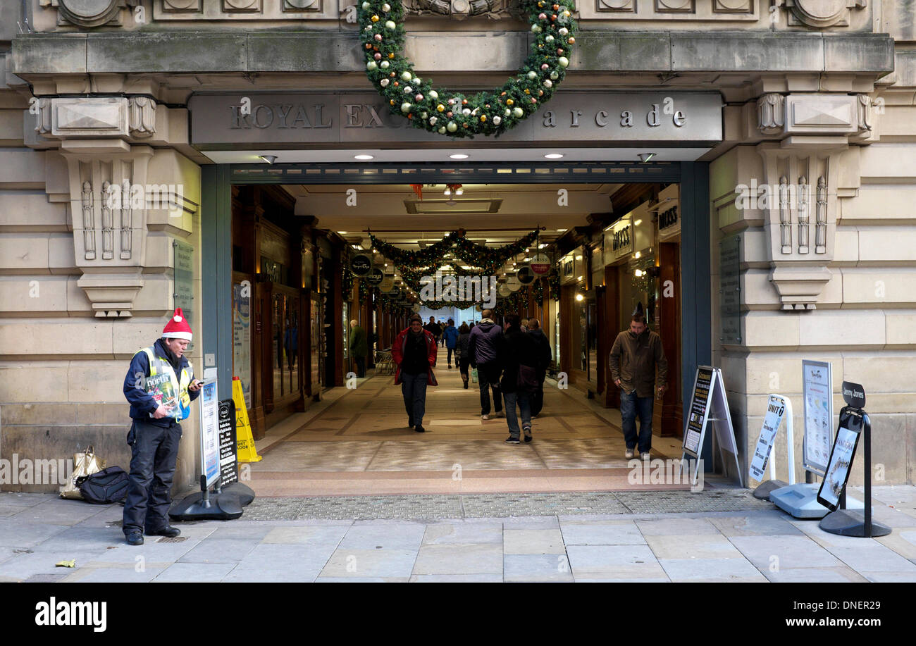 Royal exchange manchester 2013 hi-res stock photography and images - Alamy