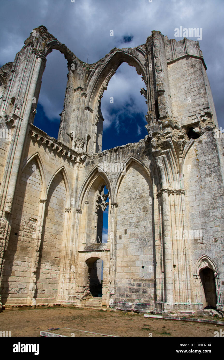 Abbey of saint pierre of maillezais hi-res stock photography and images ...