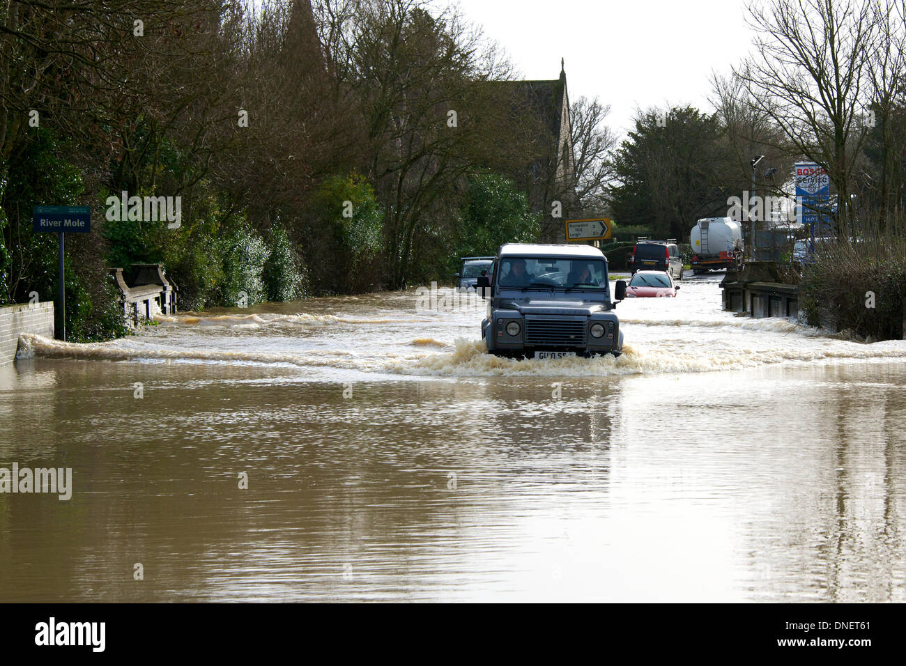 Reigate, Surrey, UK. 24th December 2013. UK Weather Tuesday 24 December ...