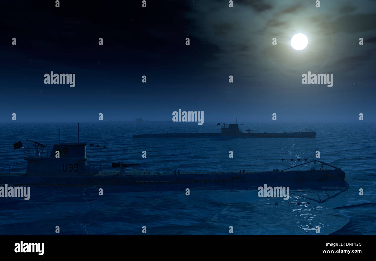 Ww2 convoys atlantic hi-res stock photography and images - Alamy