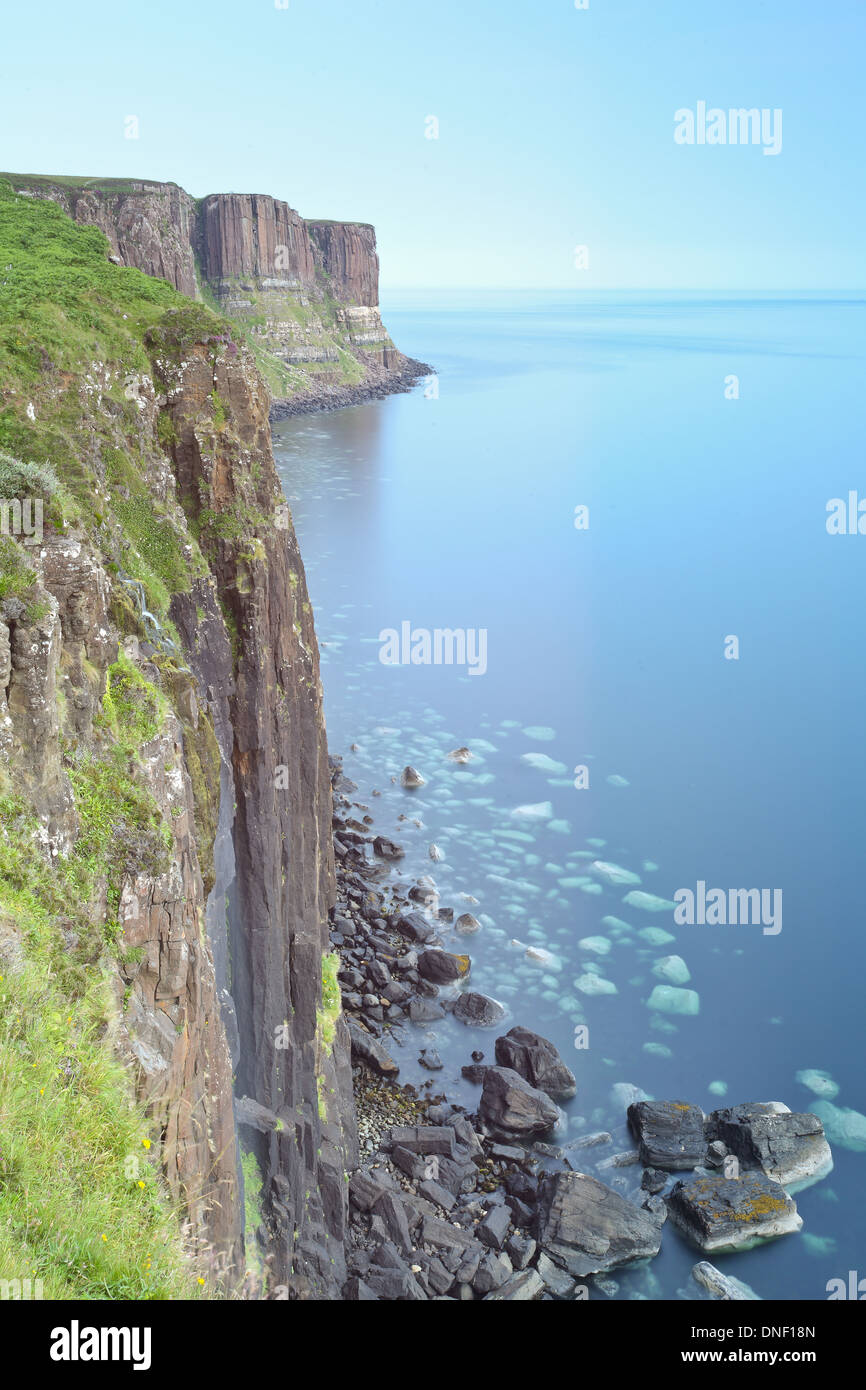 Isle of Skye kilt rock Stock Photo - Alamy
