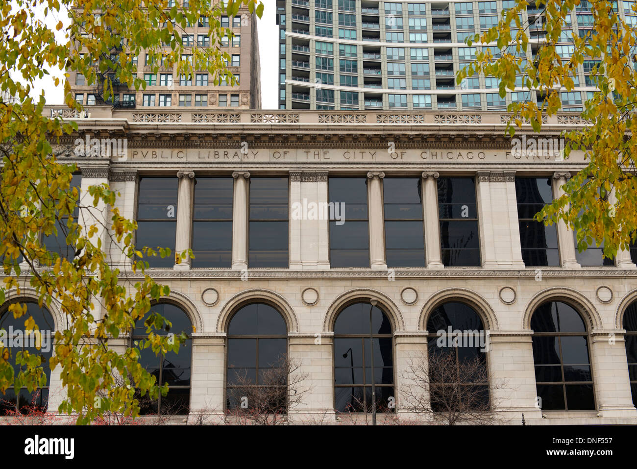 Chicago cultural center architecture hi-res stock photography and ...