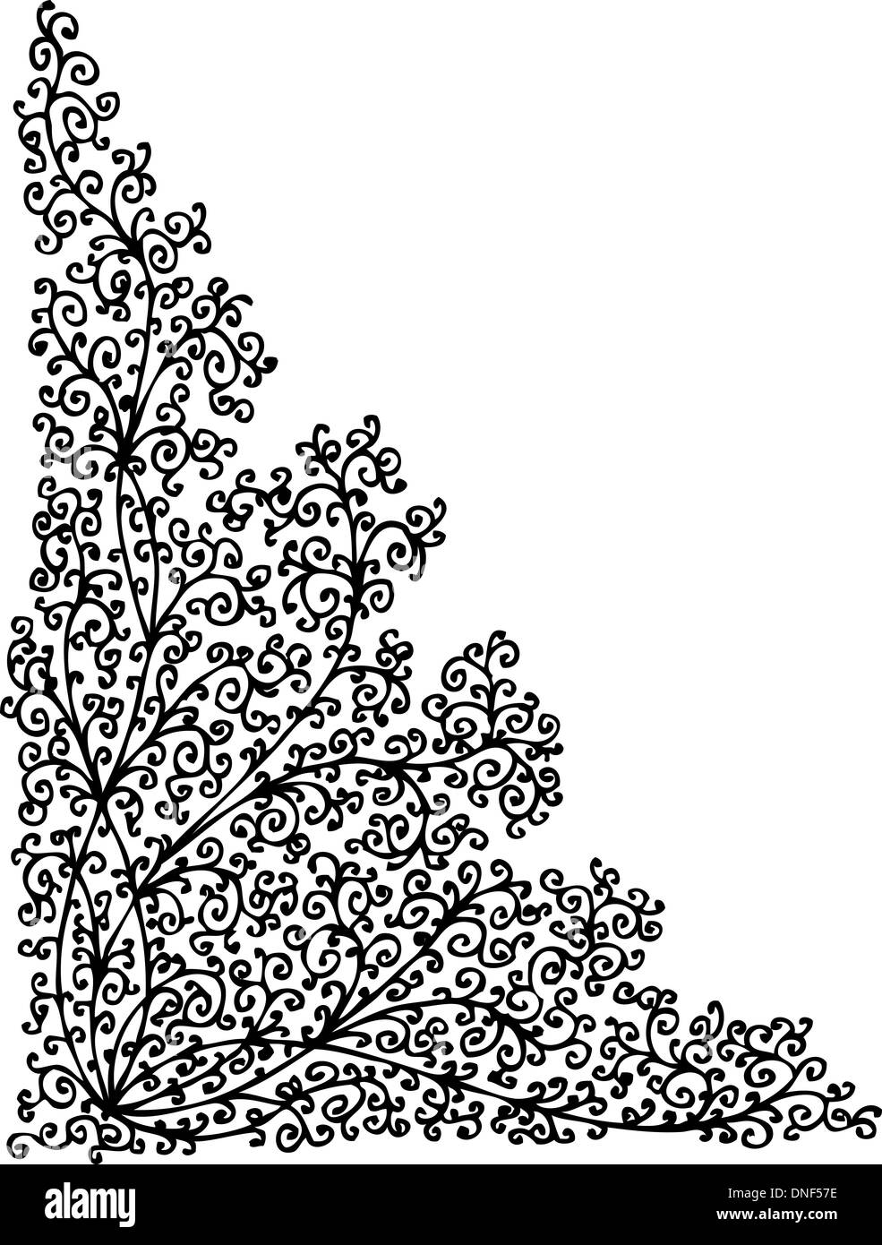 Rococo vine hi-res stock photography and images - Alamy