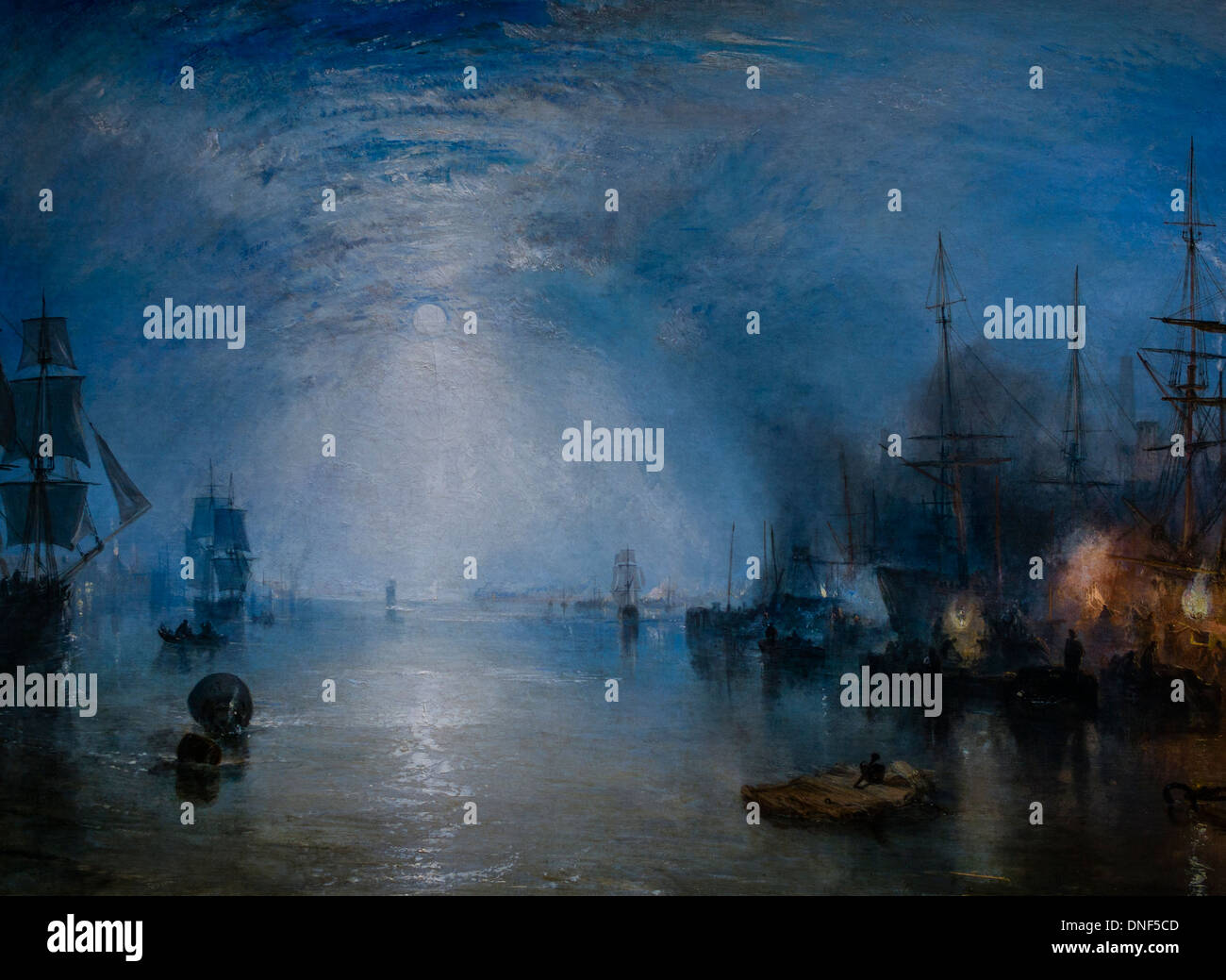 TURNER OIL PAINTING NATIONAL GALLERY WASHINGTON DC USA Stock Photo - Alamy