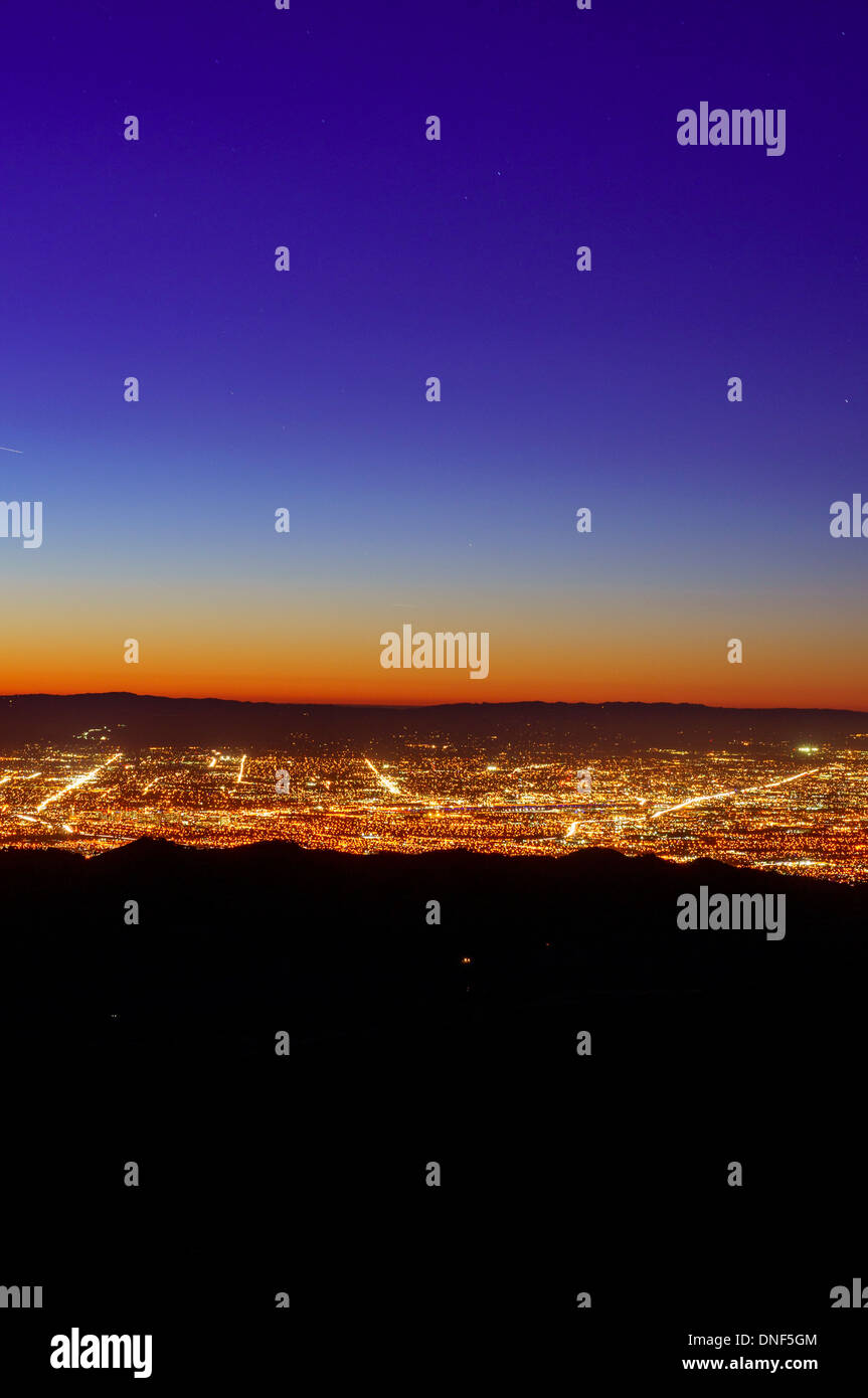 Silicon Valley and the Bay Area from Above Stock Photo - Alamy