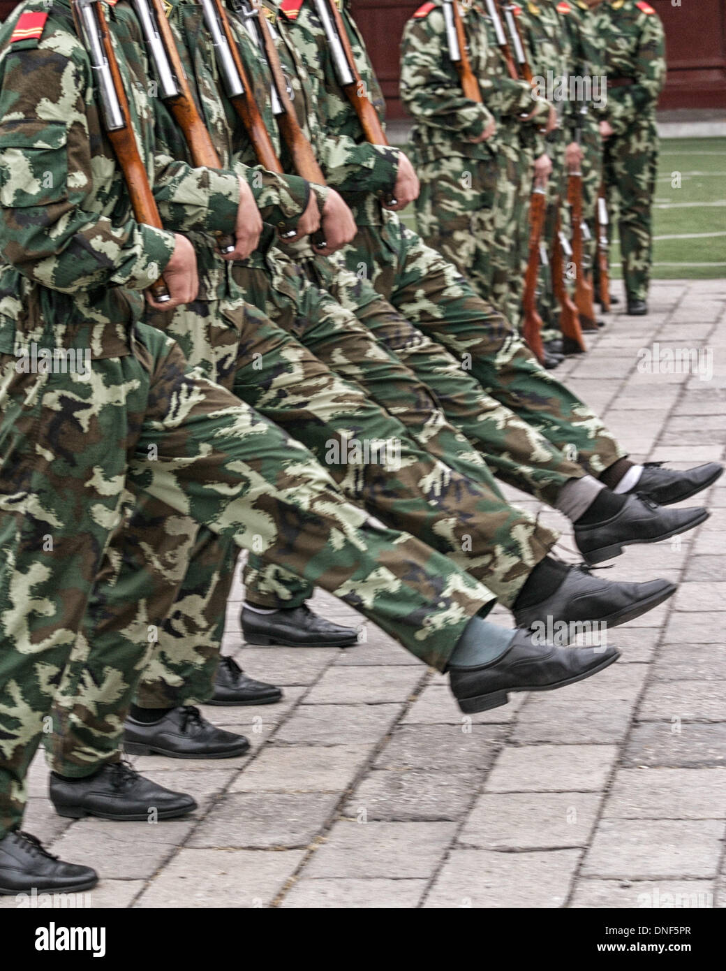 Goose step china hi-res stock photography and images - Alamy