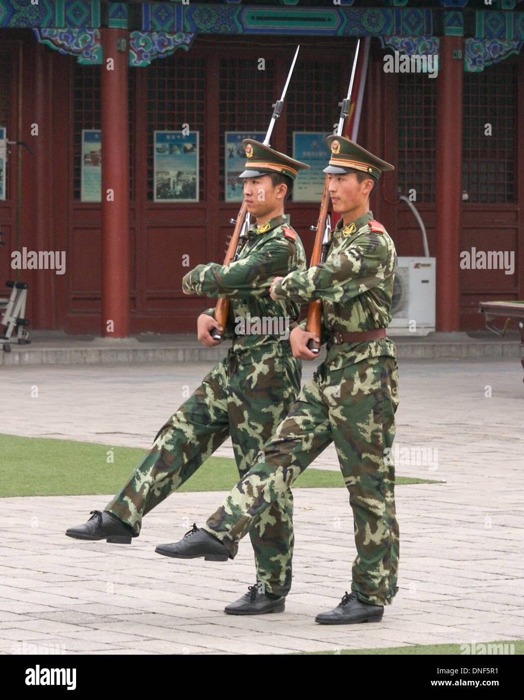 Goose step china hi-res stock photography and images - Alamy