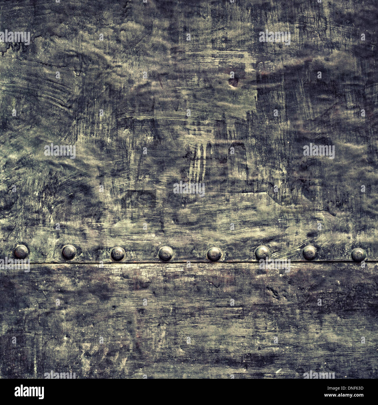 grunge metal plate or armour texture with rivets as background Stock ...