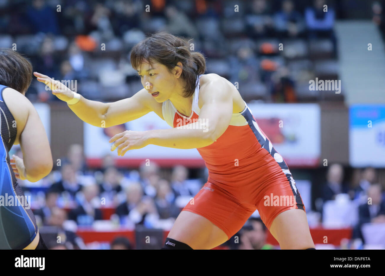 Tokyo, Japan. 23rd Dec, 2013. Kyoko Hamaguchi Wrestling : All-Japan ...